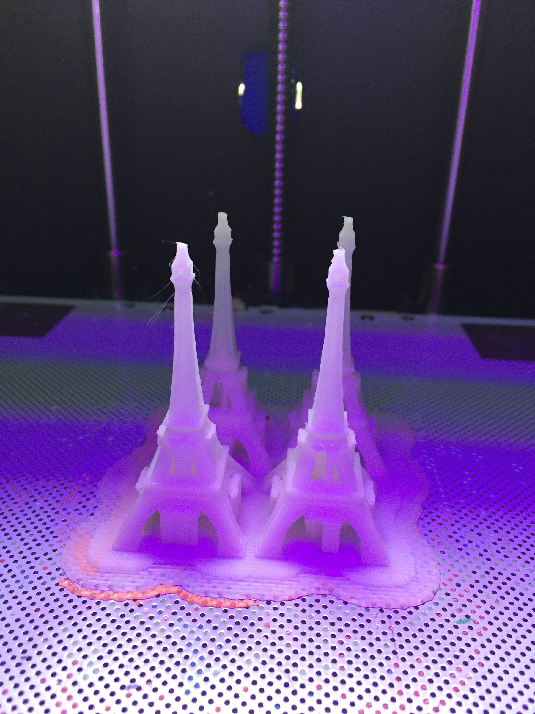 3D Printed French Colour Coded Eiffel Towers : 4 Steps - Instructables