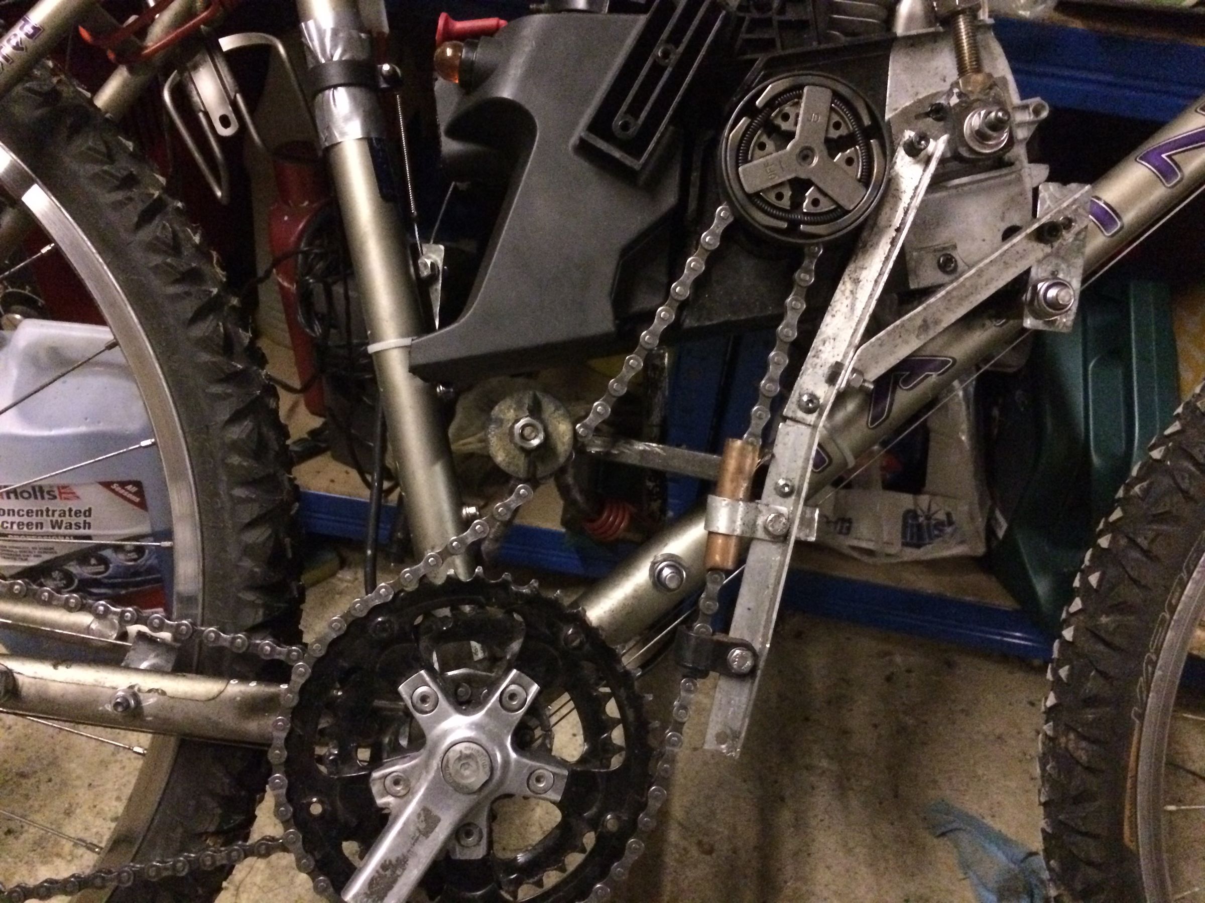 DIY Chainsaw-bike : 13 Steps (with Pictures) - Instructables