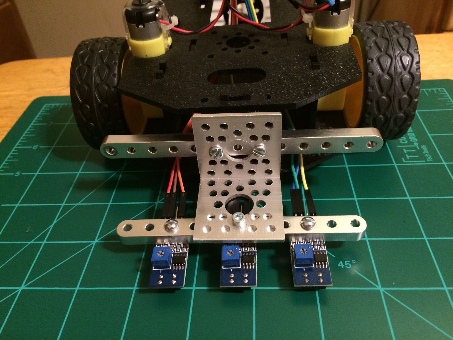Simple Line Follower Robot Using a Actobotics Runt Rover Sprout : 12 Steps - Instructables
