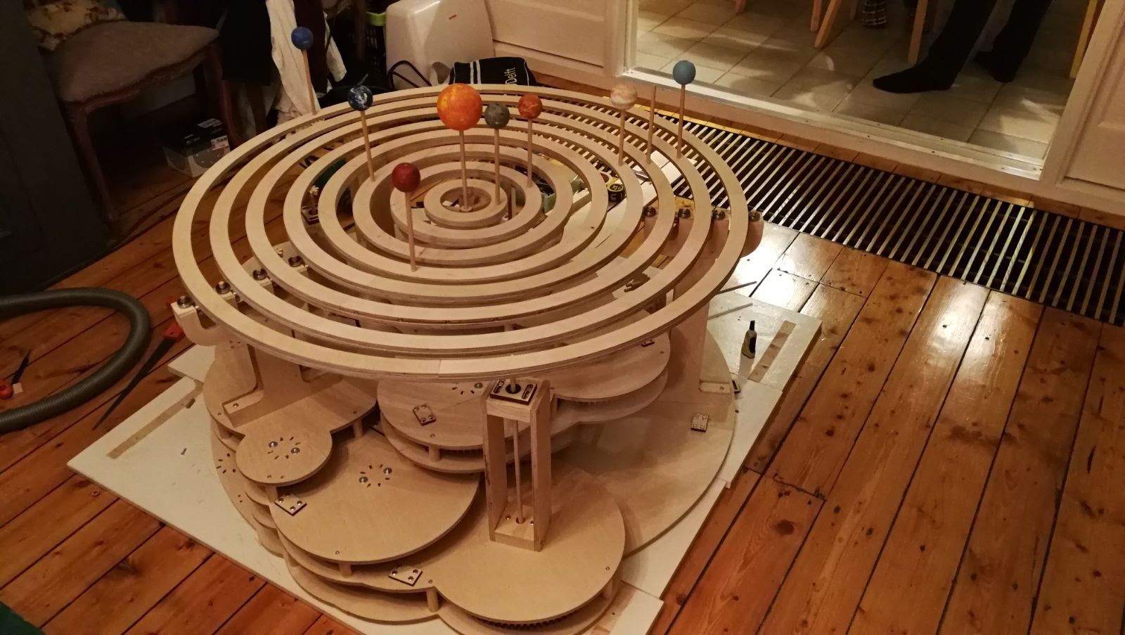 How to Build a Precise Mechanical Planetarium : 18 Steps (with Pictures ...