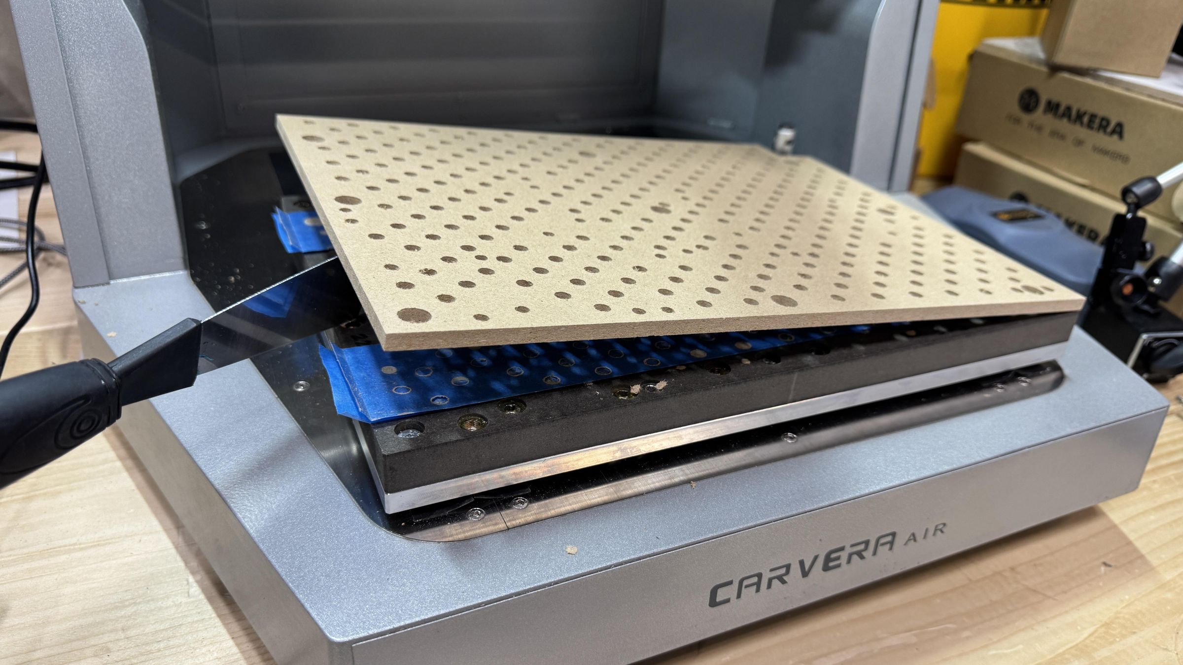 Carvera Air Spoilboard for SMW Fixture Plate : 9 Steps (with Pictures ...