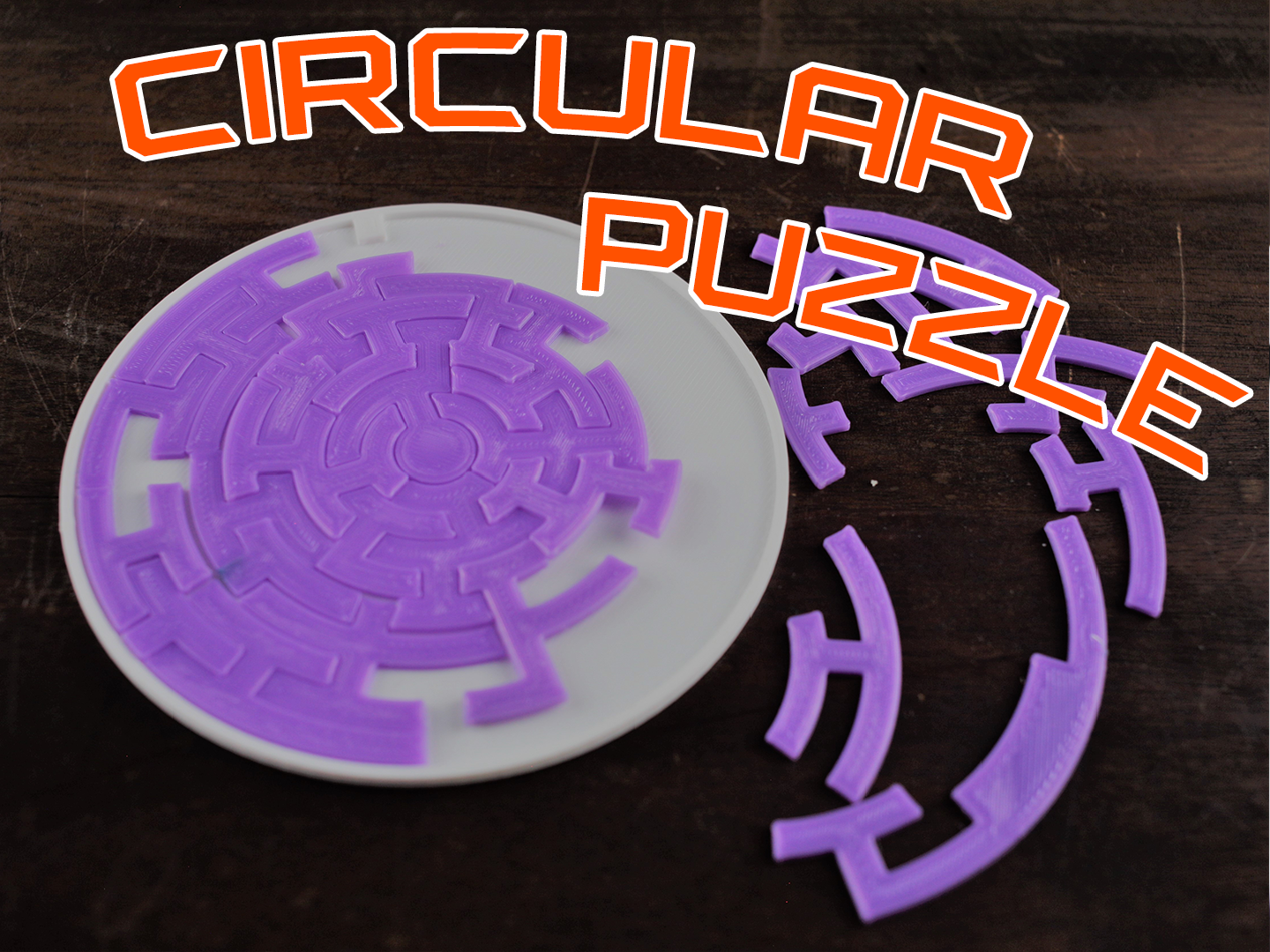 Create Your Own Circular Puzzle!!! : 8 Steps (with Pictures ...