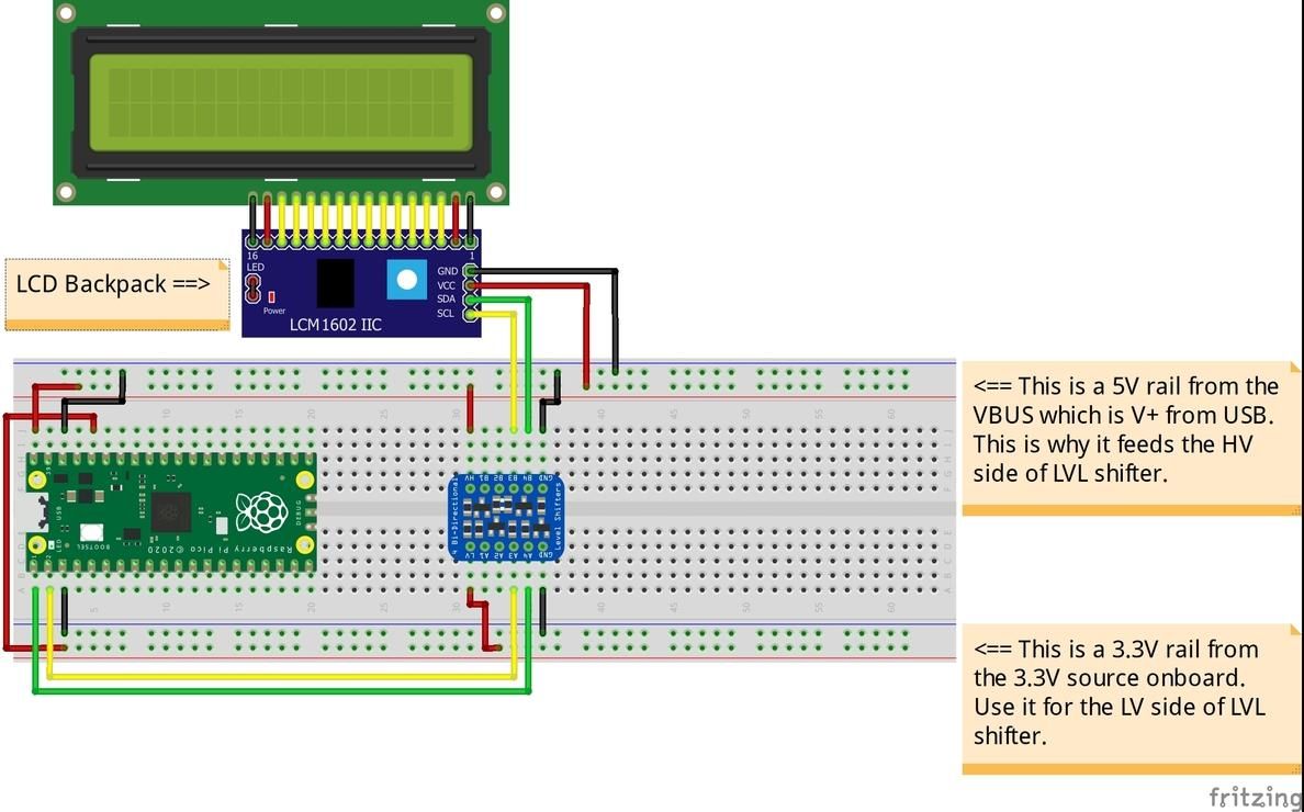 RPI Pico I2C LCD Control : 4 Steps - Instructables