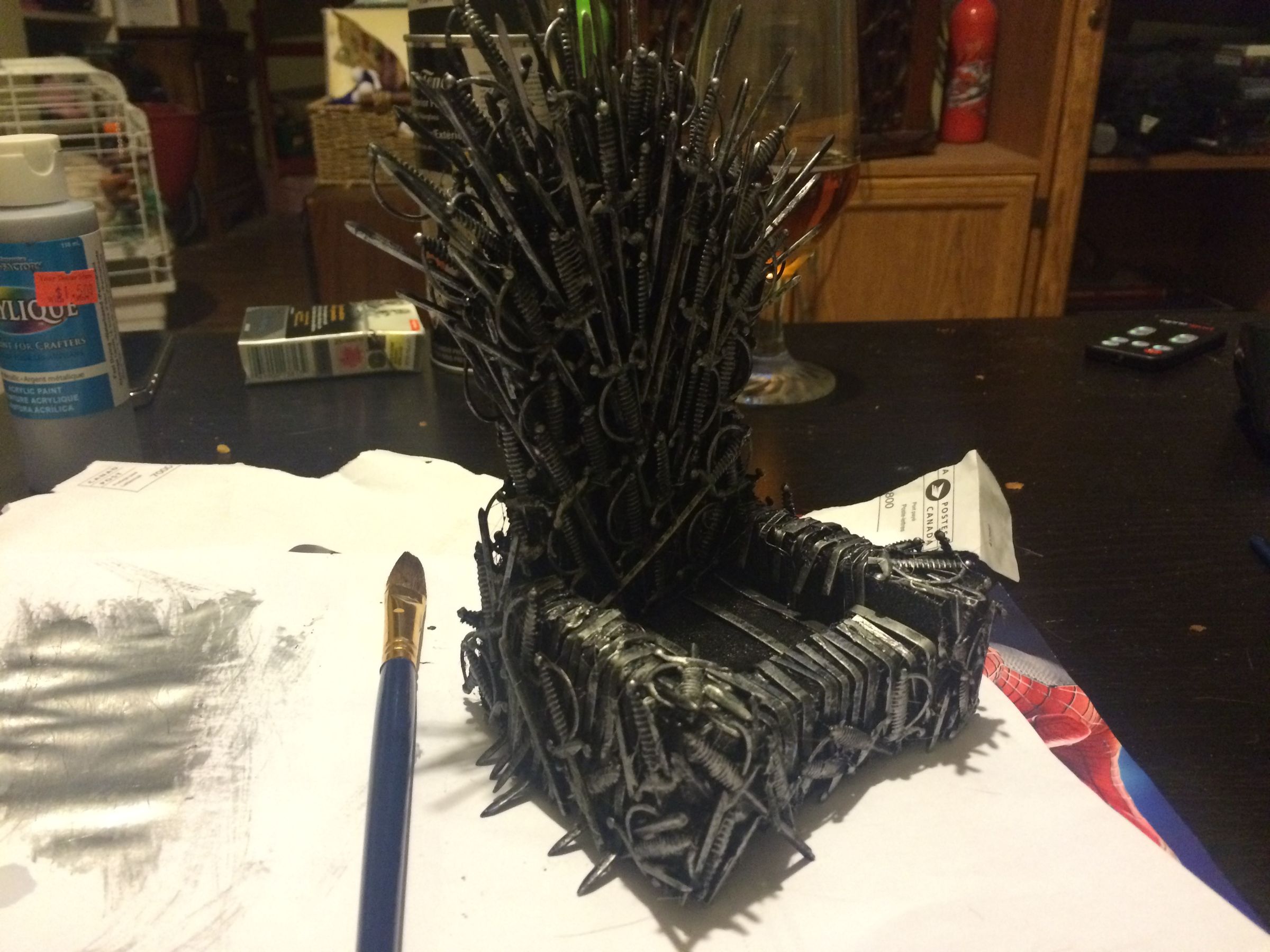 IThrone: Build an Iron Throne for Your Phone for Less Than $25 : 11 ...
