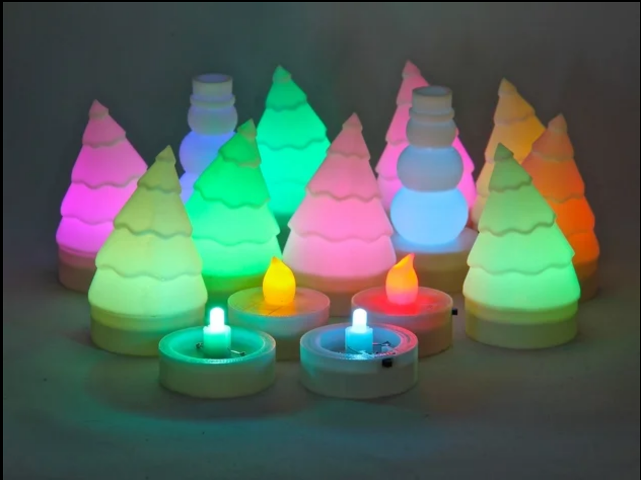 Tea Light Christmas Trees : 6 Steps - Instructables