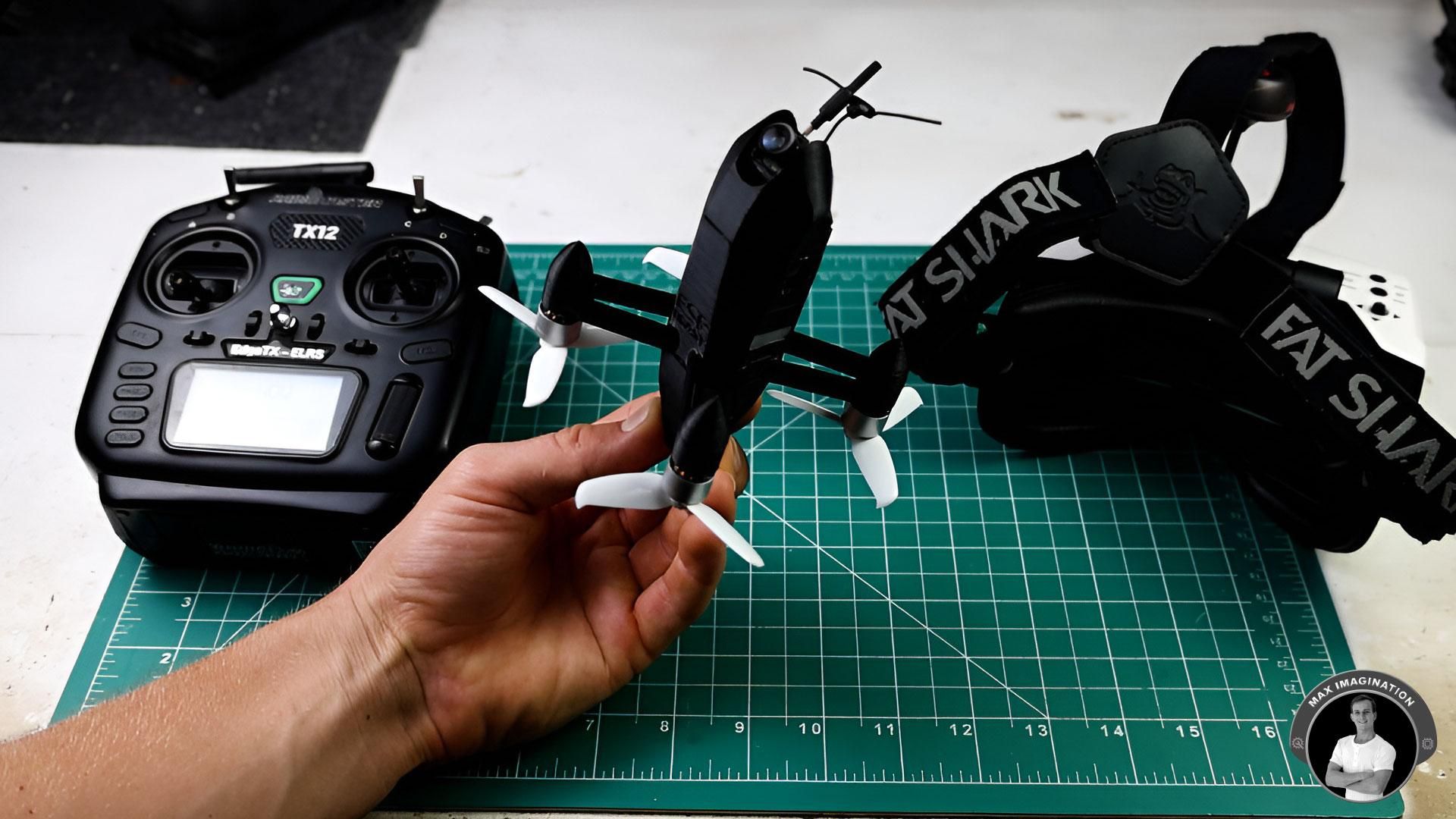 Build the Smallest ESP32 Brushless Rocket Drone | ESP-BLAST : 19 Steps ...