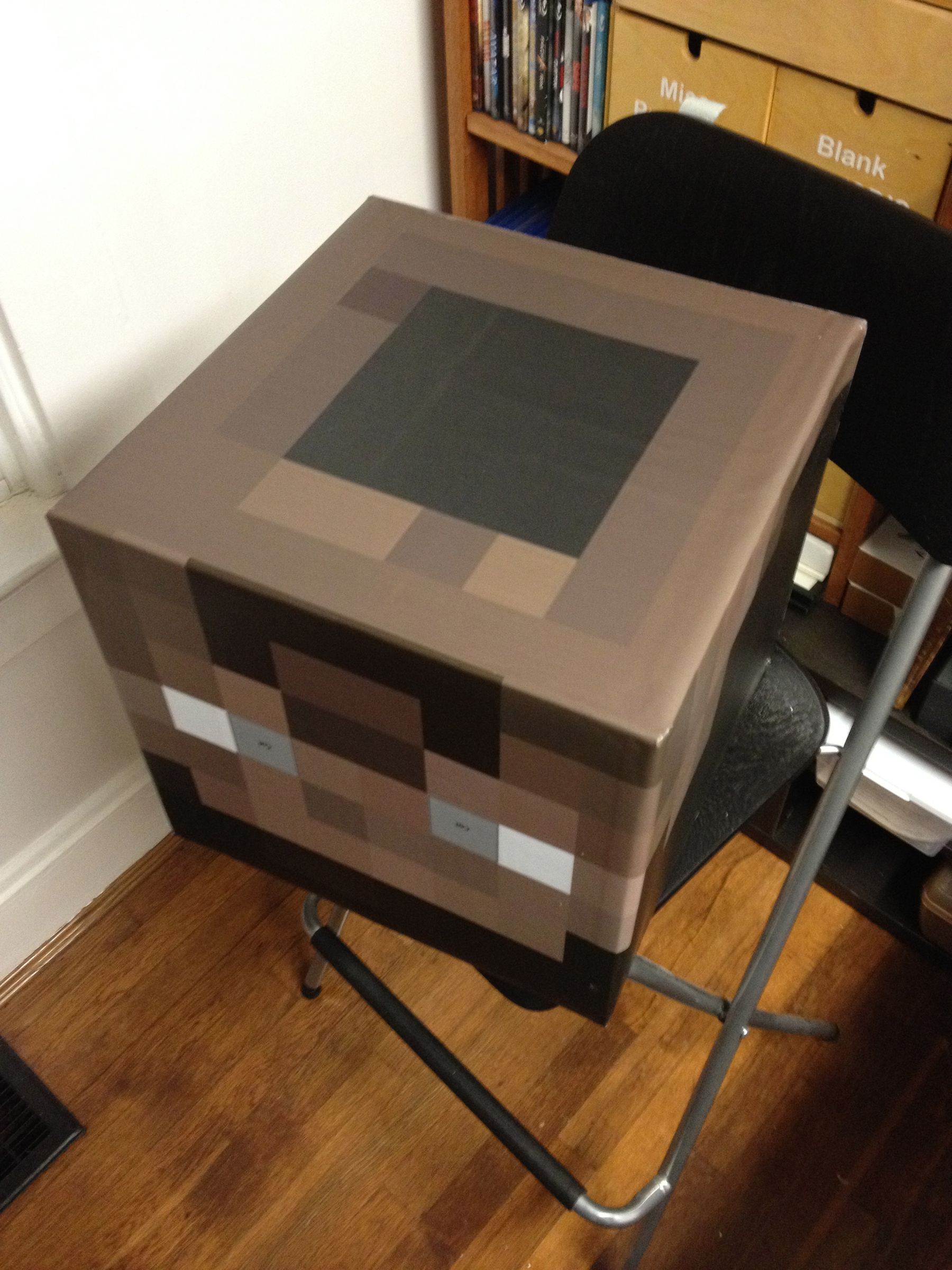 Minecraft Steve Stable Head Build : 10 Steps - Instructables