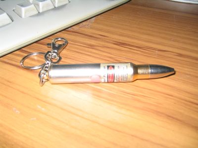 Laser Pointer (50 Calibur Bullet Style) - Instructables