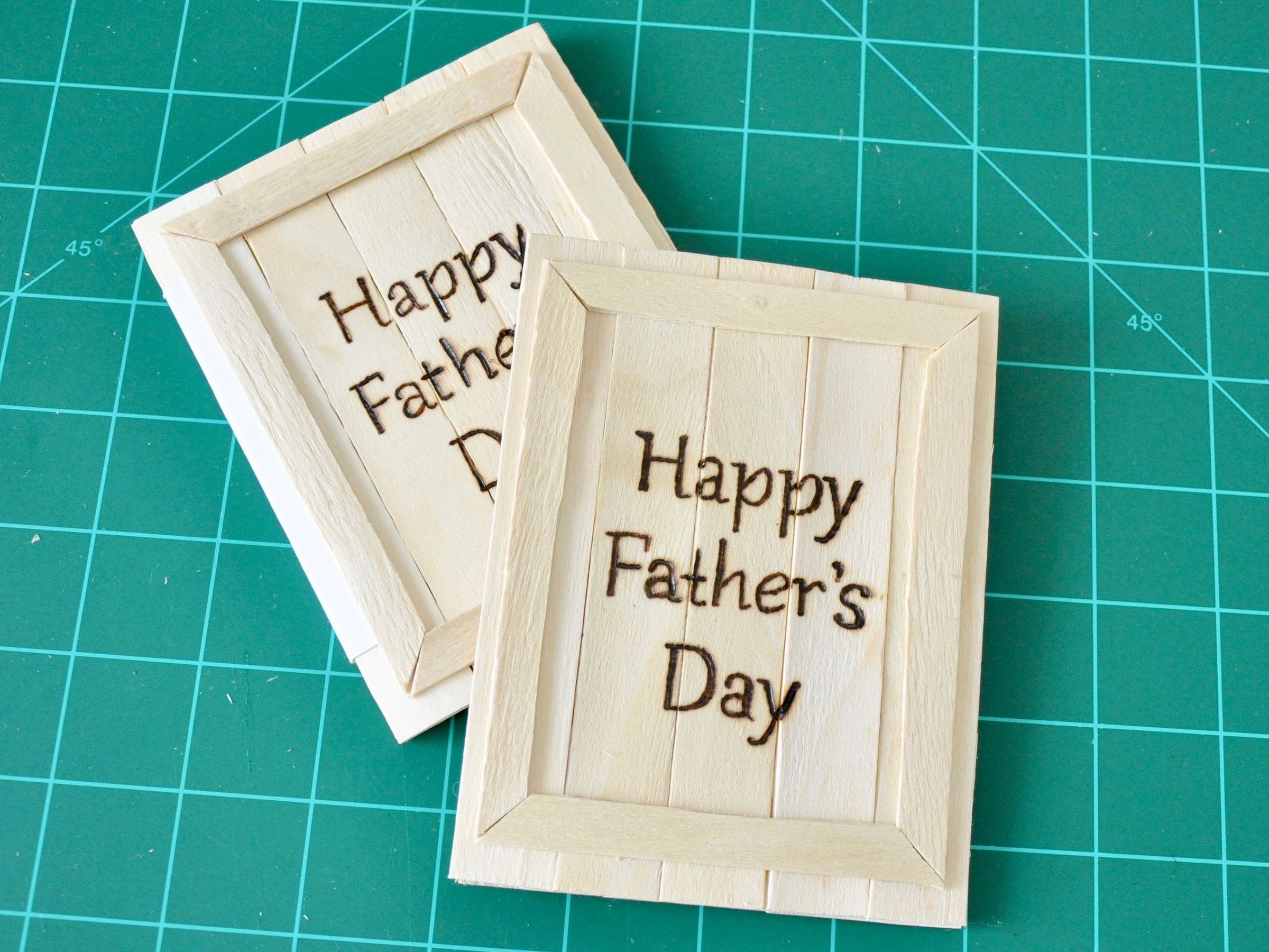 Popsicle Stick Greeting Card : 14 Steps (with Pictures) - Instructables