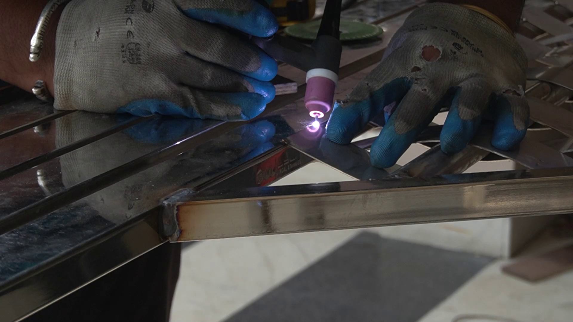 Stainless Steel Gate for Workshop : 15 Steps (with Pictures ...