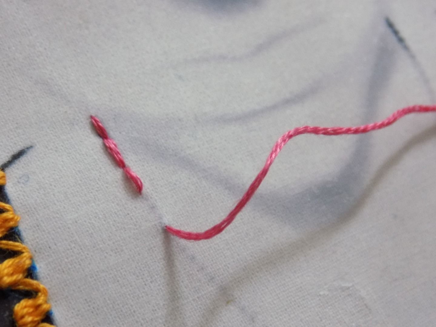 Embroidery 101: Woven Back and Woven Running Stitches : 7 Steps (with ...