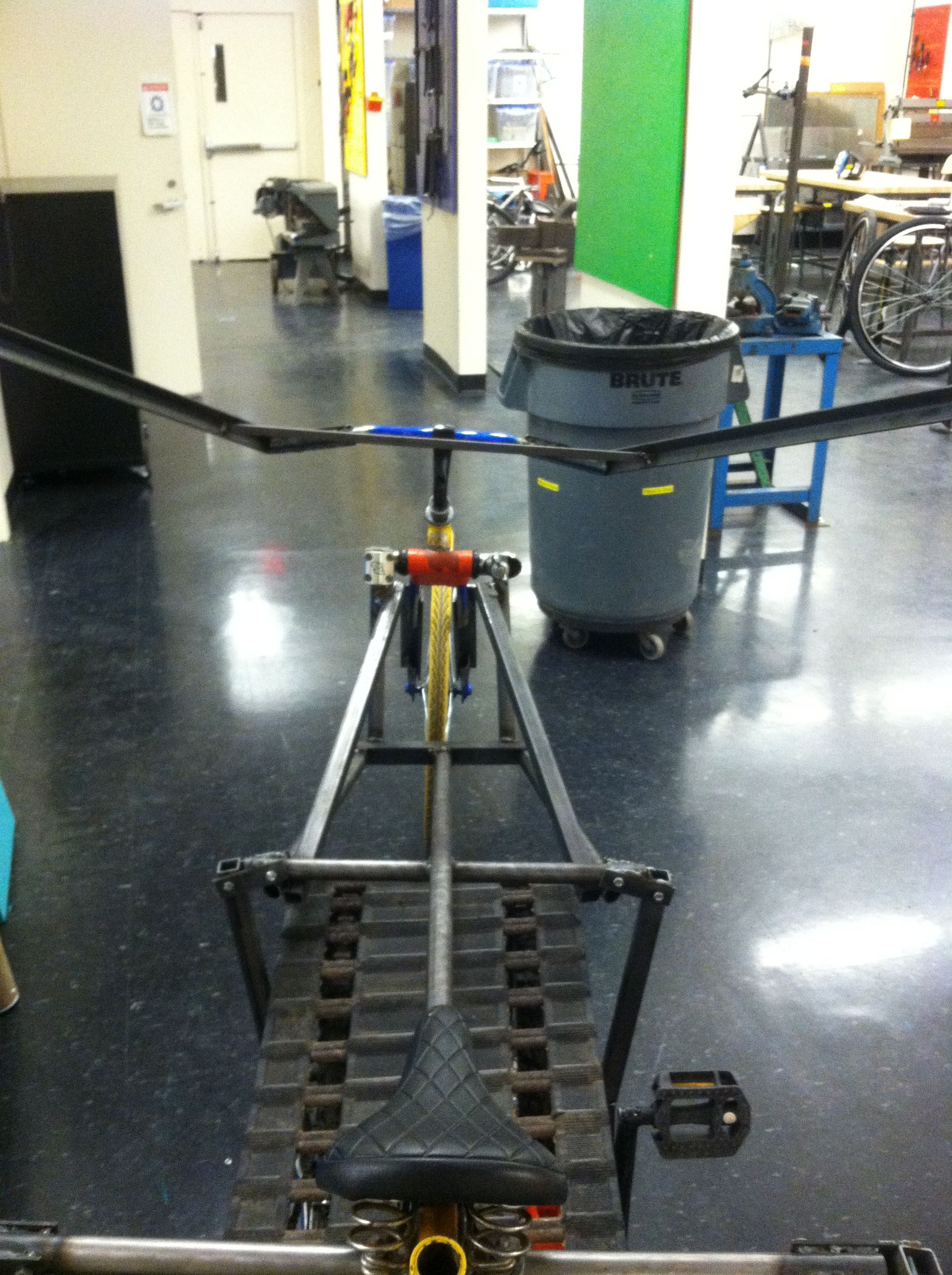 Build a Massive Snowmobile Tank Bike : 5 Steps (with Pictures ...