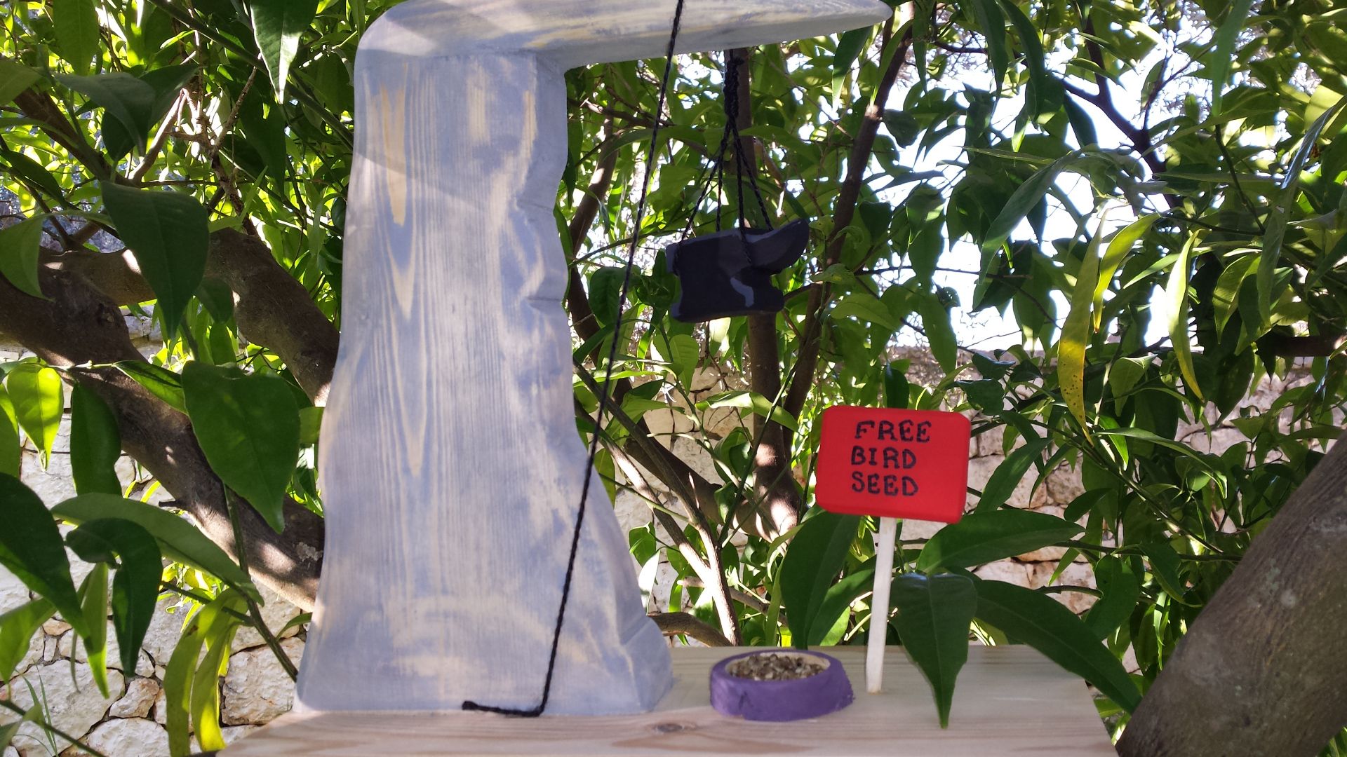 Coyote and Roadrunner Inspired Bird Feeder : 6 Steps - Instructables