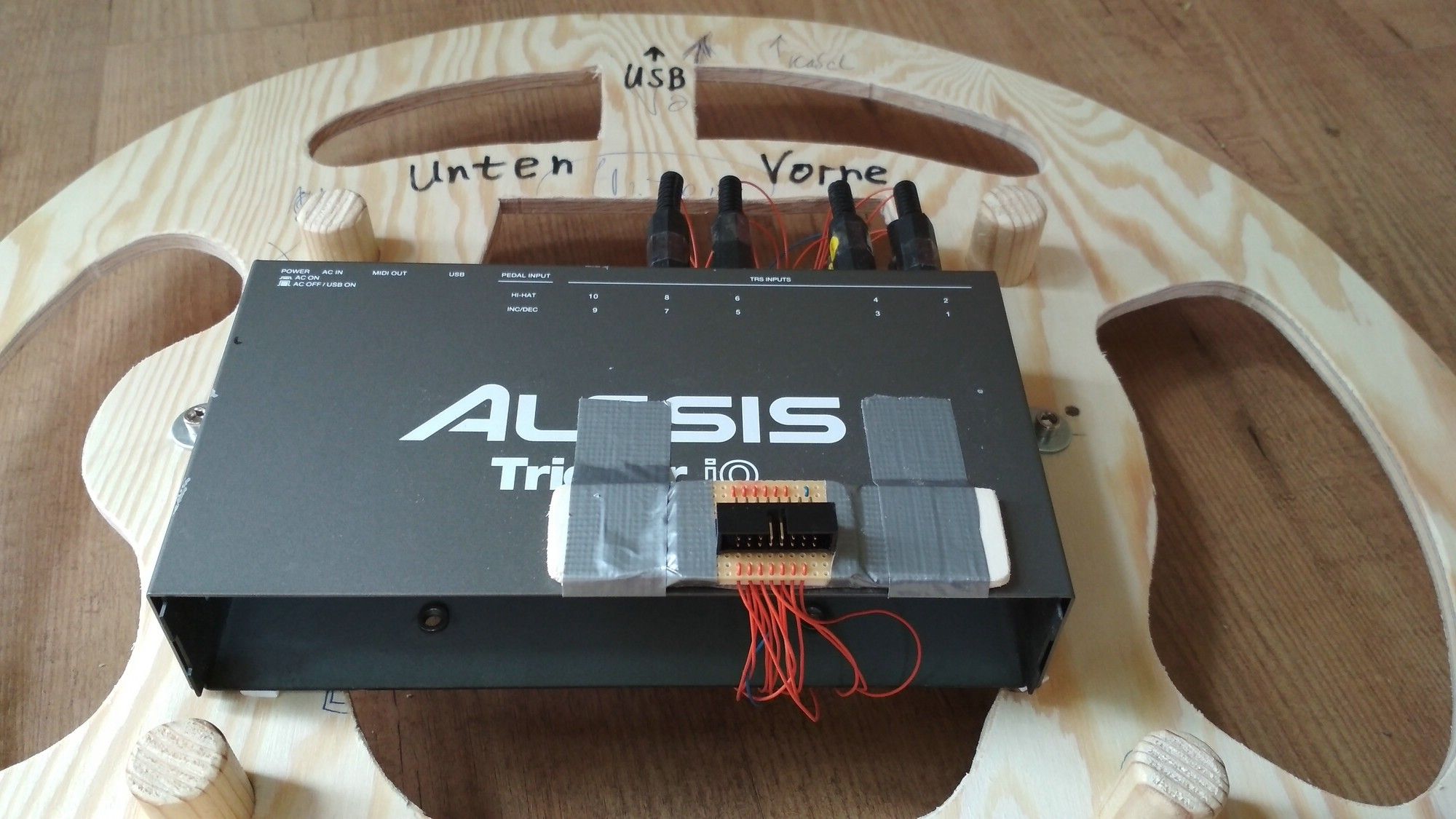 MIDI Handpan With 19 Tonefields on Upper and Down Side... : 16 Steps ...