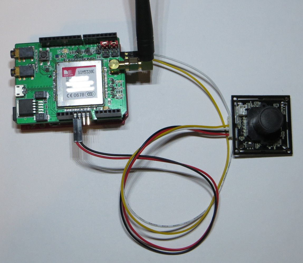 Arduino Email Camera (VC0706 + 3G Shield + Arduino M0 Analogue) : 5 ...