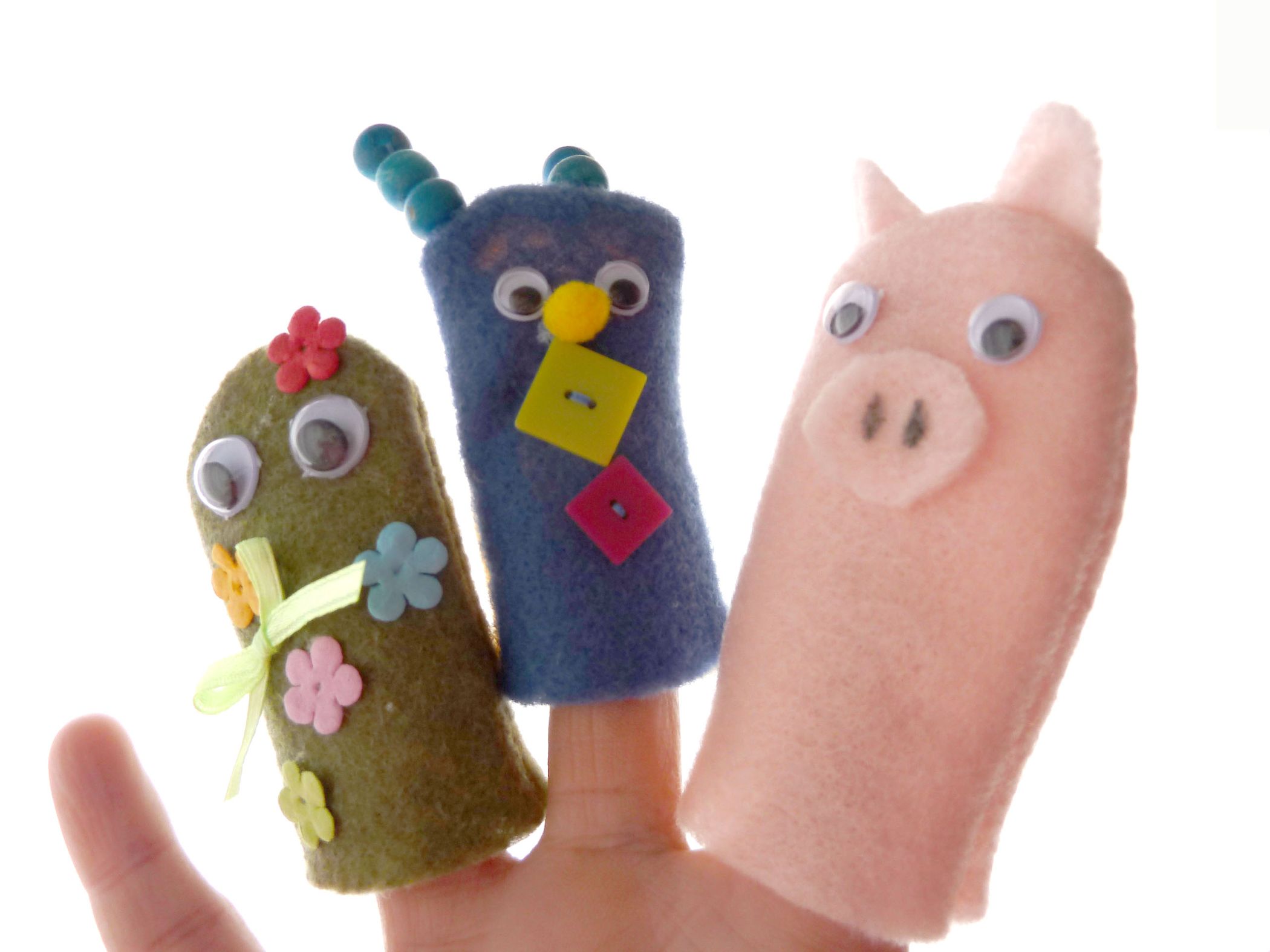 Making Wacky Finger Puppets : 6 Steps (with Pictures) - Instructables