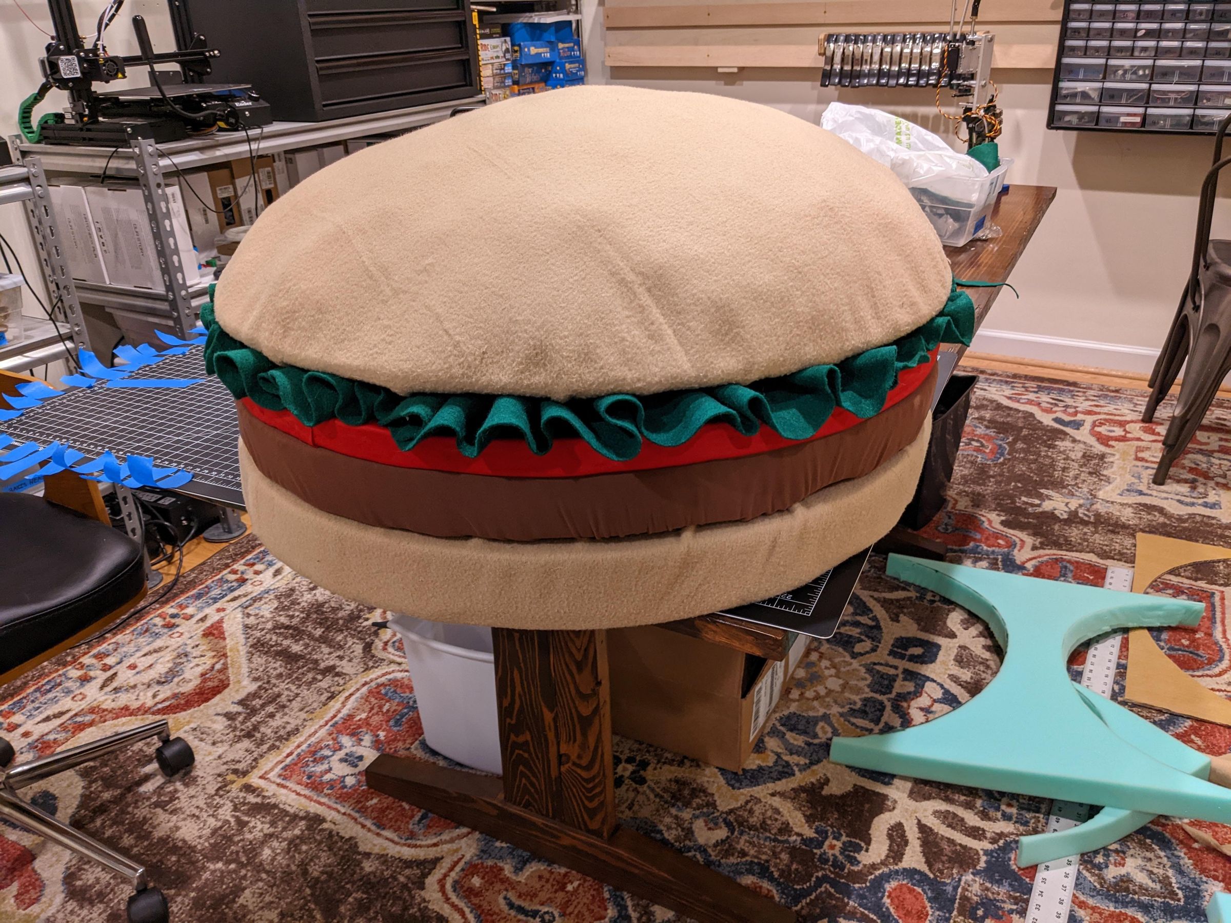 DIY Hamburger Costume : 11 Steps (with Pictures) - Instructables