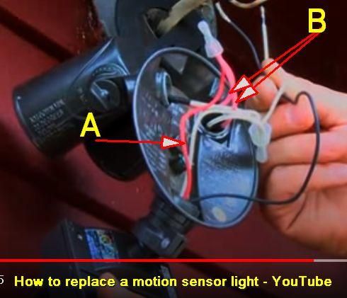4 Way Wiring Motion Sensor