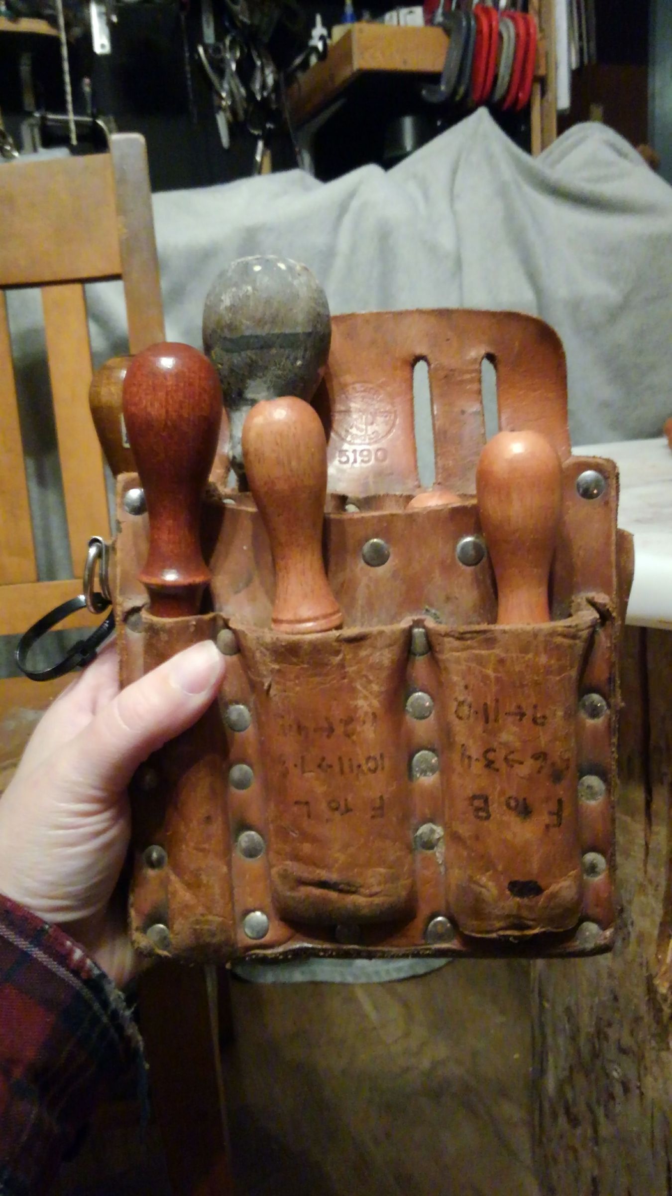 Hacked Tool Storage on My Pounding Log!!!! : 7 Steps (with Pictures ...