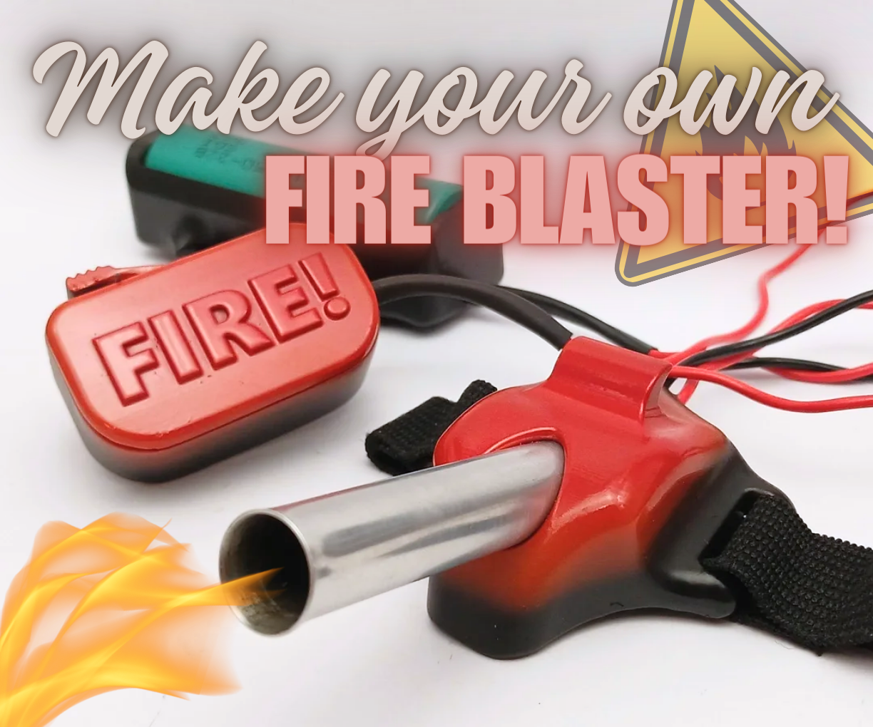 Make Your Own Hand Held Fire Ball Blaster! : 7 Steps (with Pictures) - Instructables