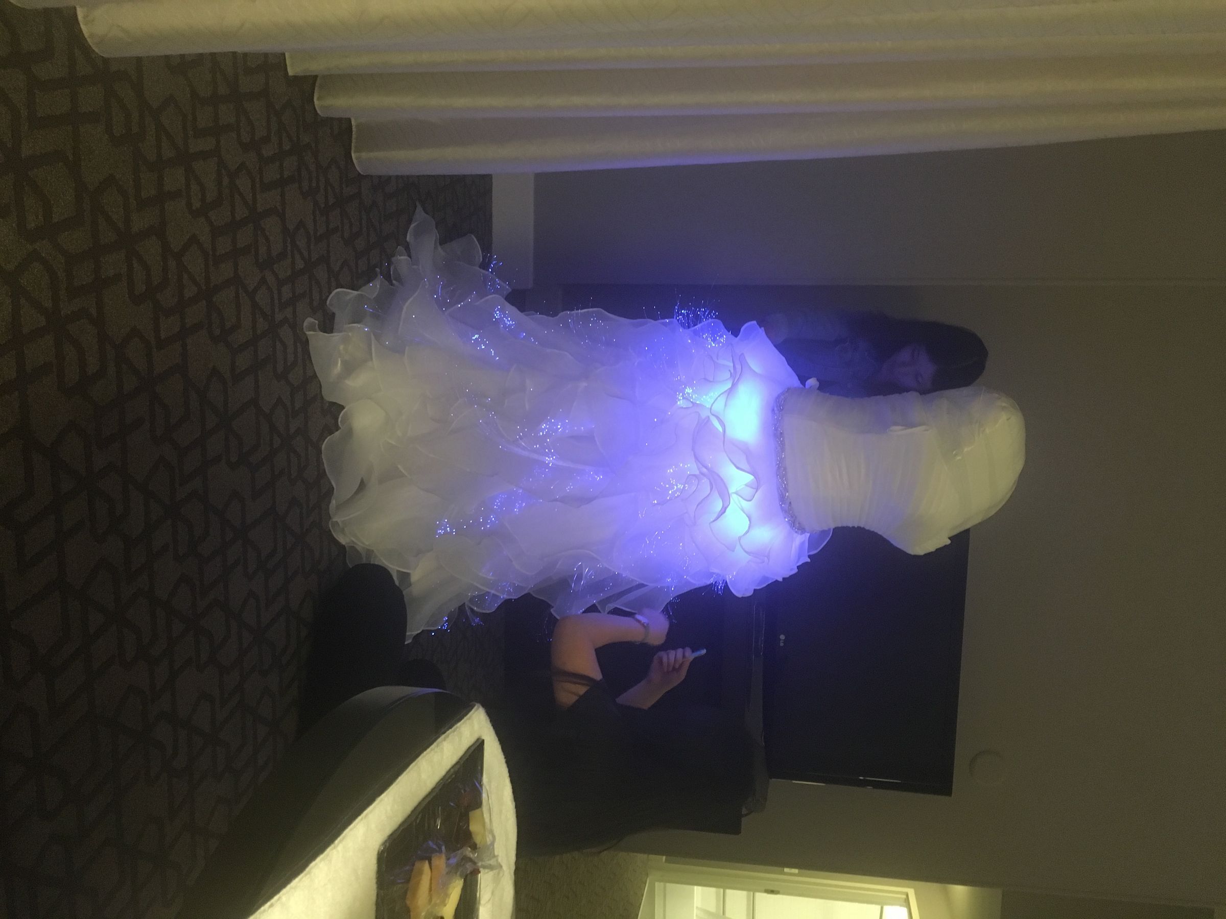 Fiber Optic Wedding Dress : 8 Steps (with Pictures) - Instructables