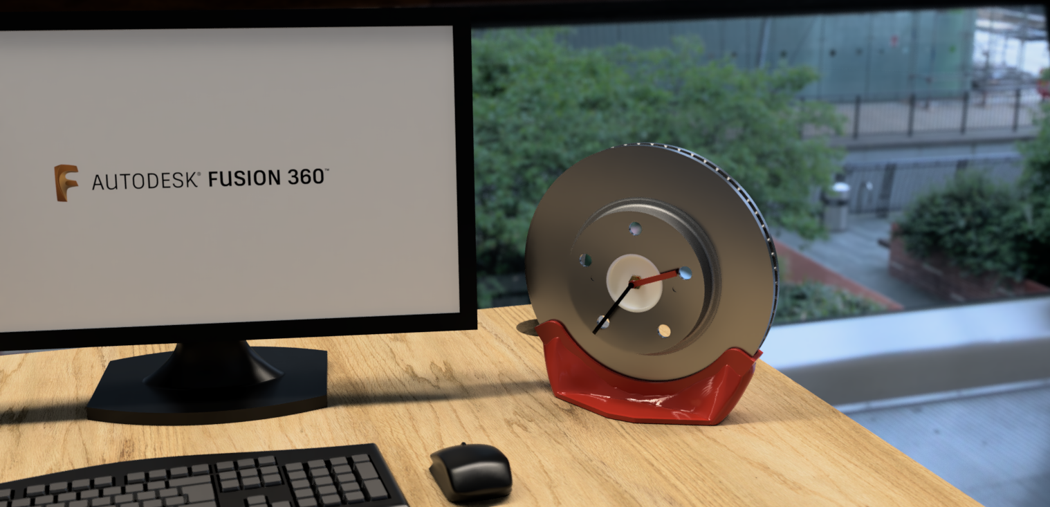 Brake Disc Clock : 8 Steps (with Pictures) - Instructables