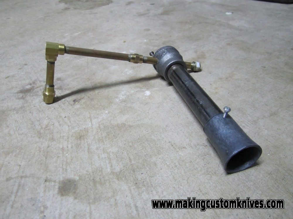 Build A Propane Forge Burner How To Make A Propane Blacksmith Forge