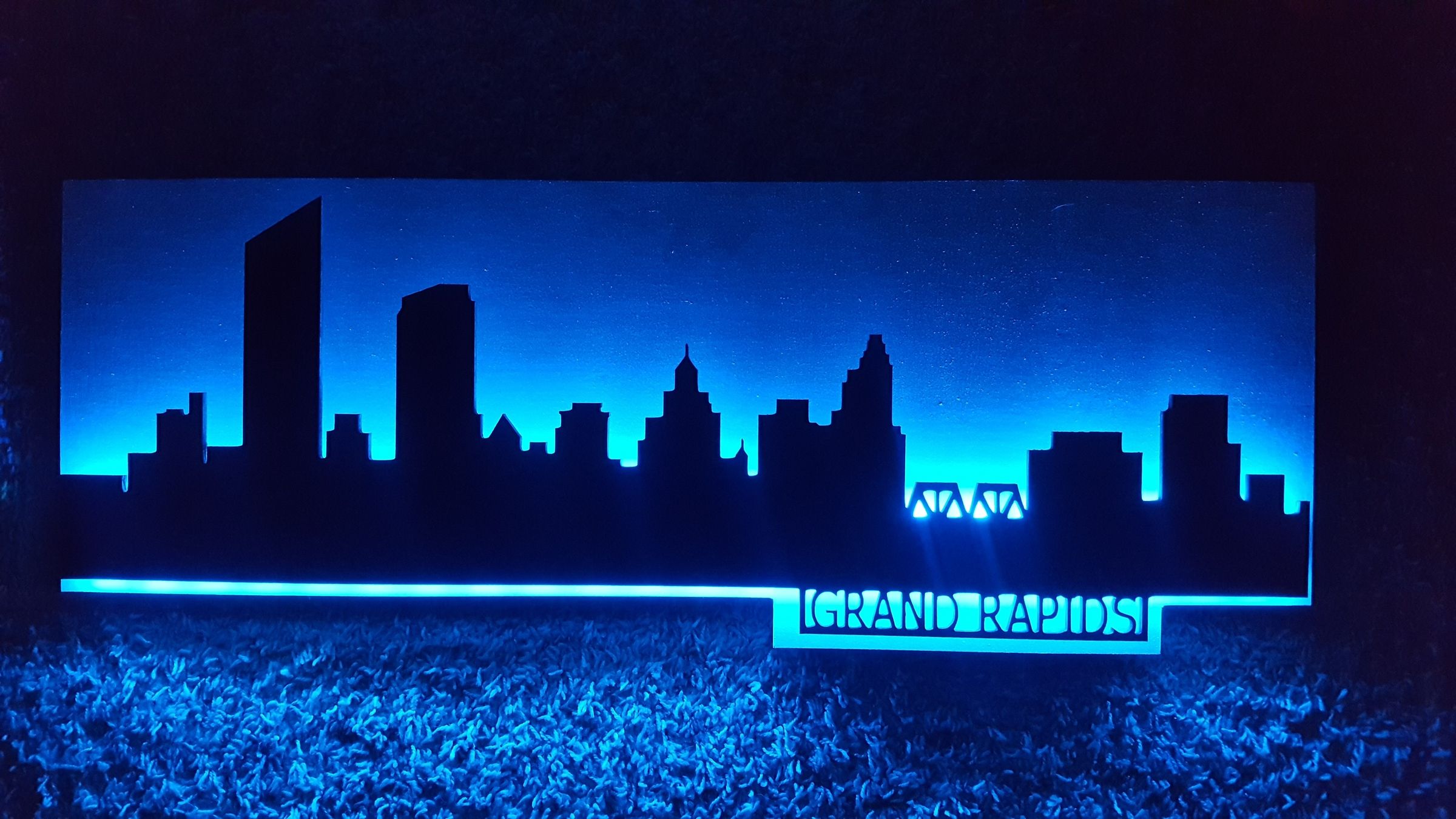 LED Backlit Skyline : 5 Steps (with Pictures) - Instructables