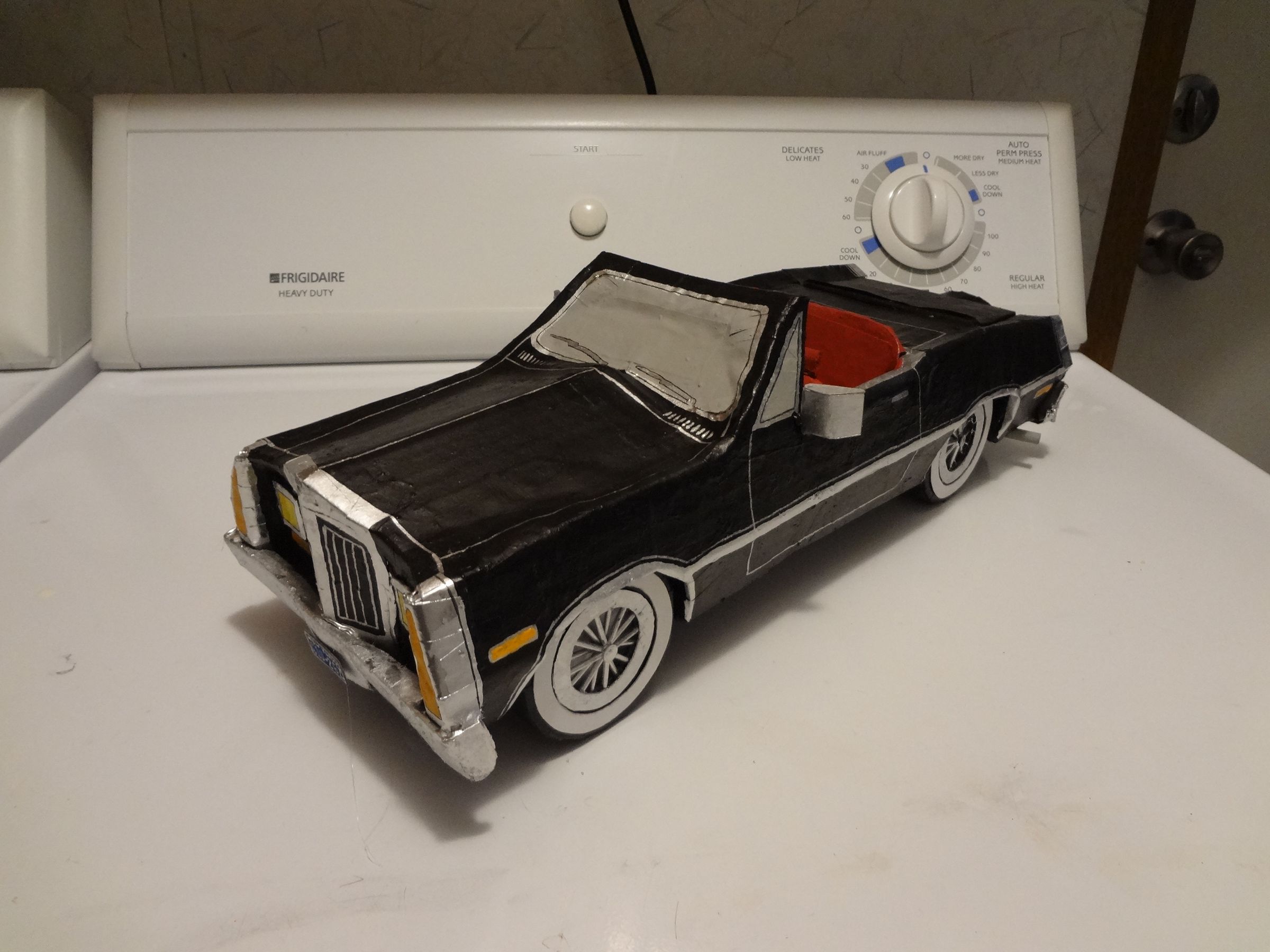 Paper Mache Cardboard Car. : 7 Steps (with Pictures) - Instructables