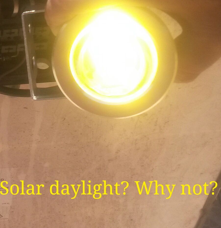 Solar Light Without Battery, or Solar Daylight... Why Not? : 3 Steps ...