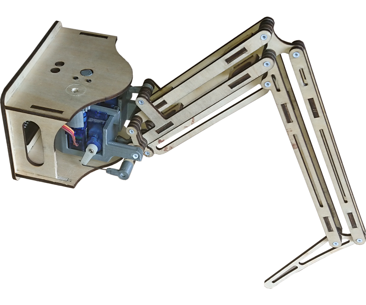 Tim's Mechanical Spider Leg [LU9685-20CU] : 28 Steps (with Pictures ...