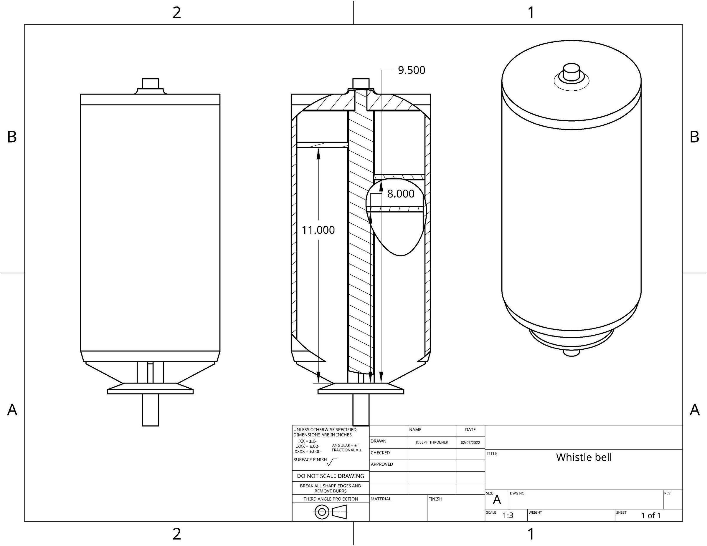 Train Whistle Plans