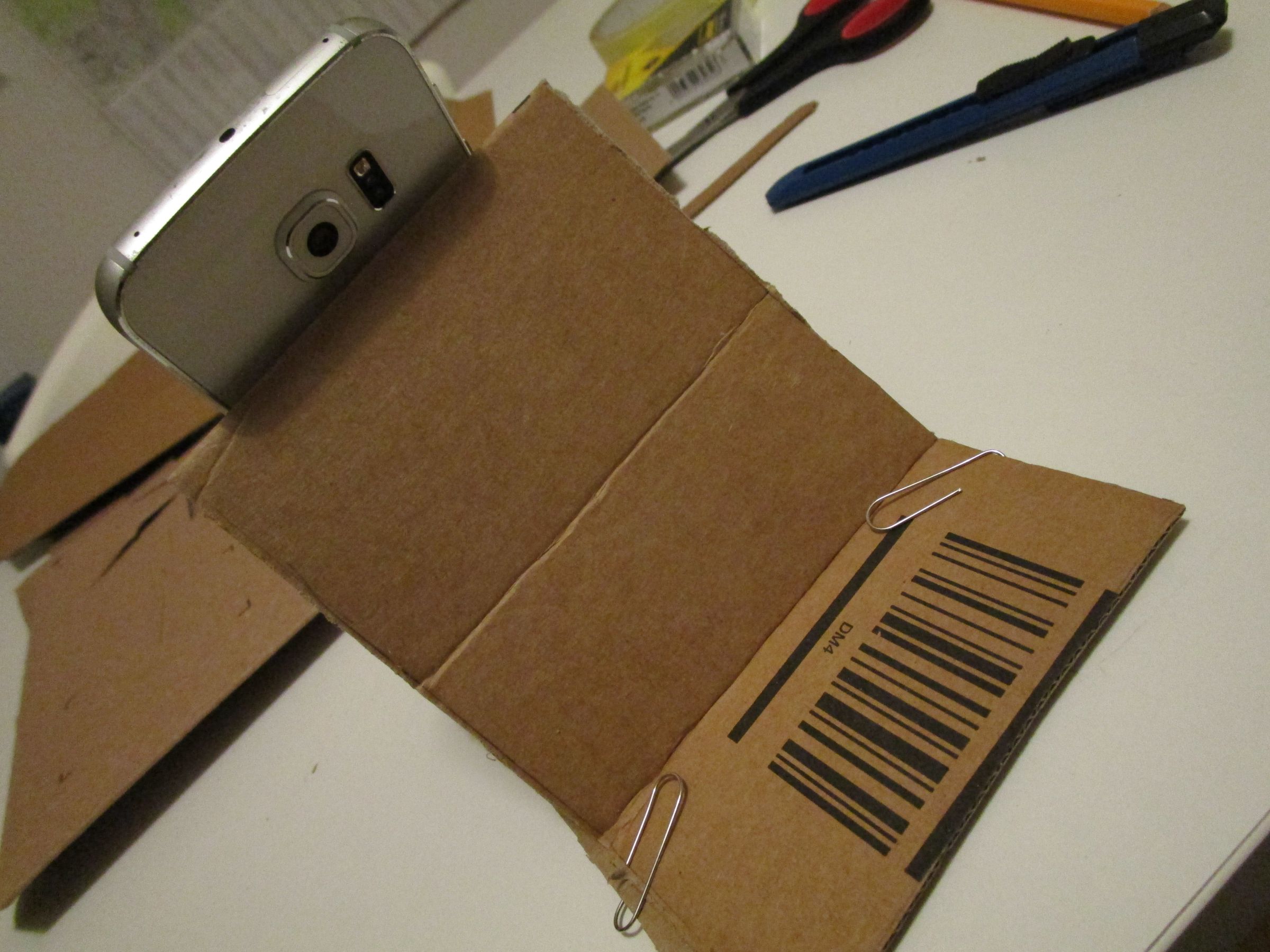 Cardboard Smartphone Camera Stabilizer : 3 Steps - Instructables