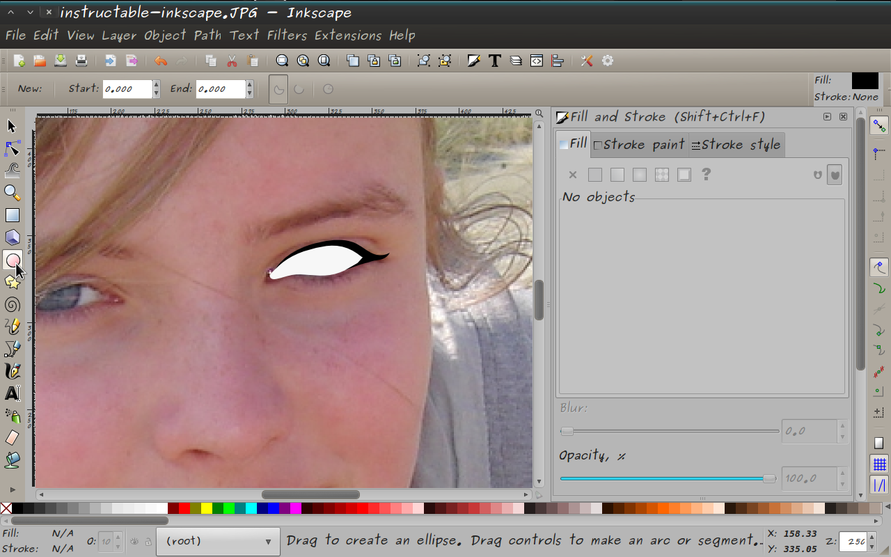 Drawing Vector Portraits on Inkscape : 13 Steps - Instructables