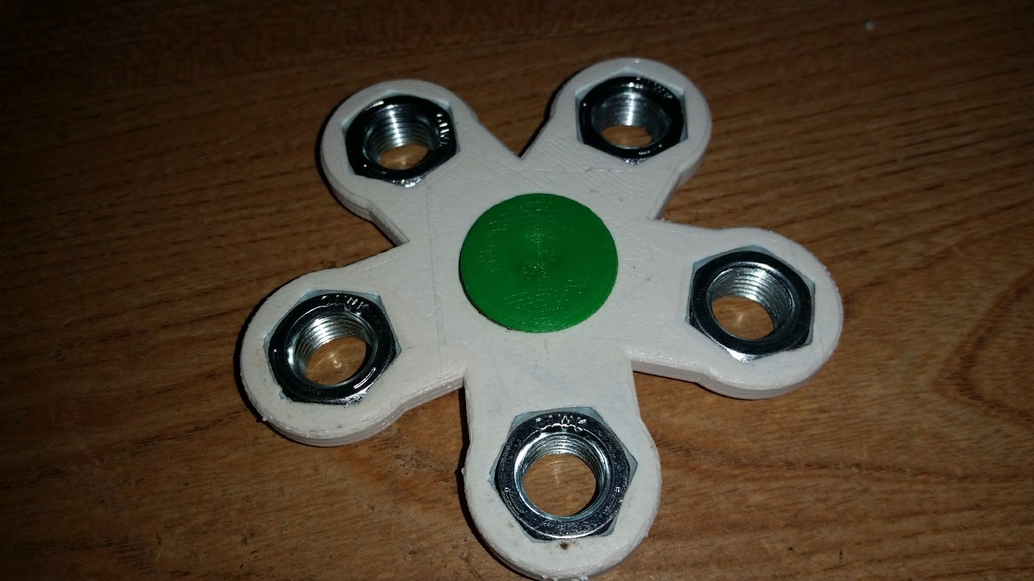 3D Printed Hex Nut Fidget Spinners : 4 Steps (with Pictures ...