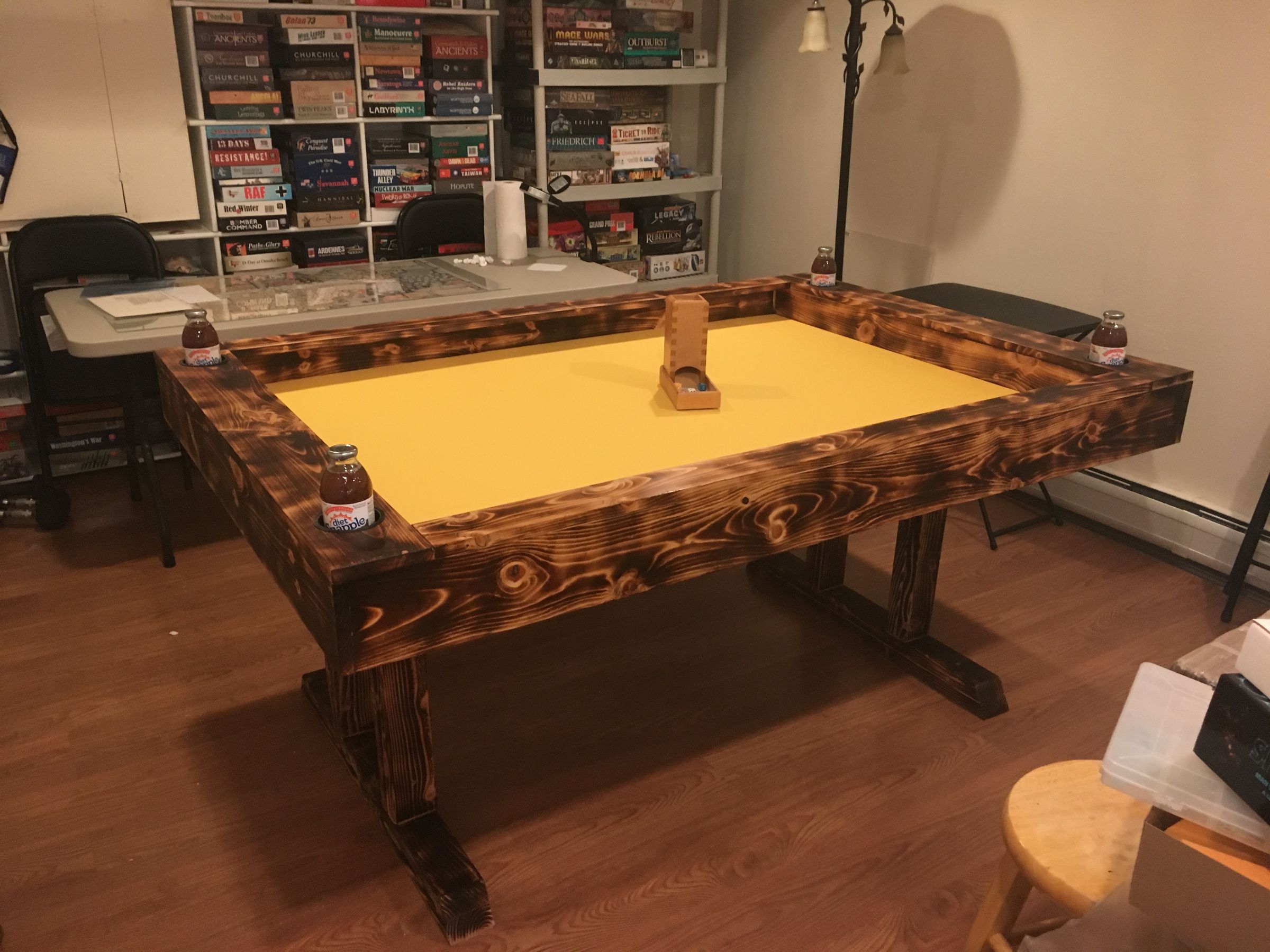 Make Your Own Gaming Table With Built-in Game Storage : 5 Steps (with ...