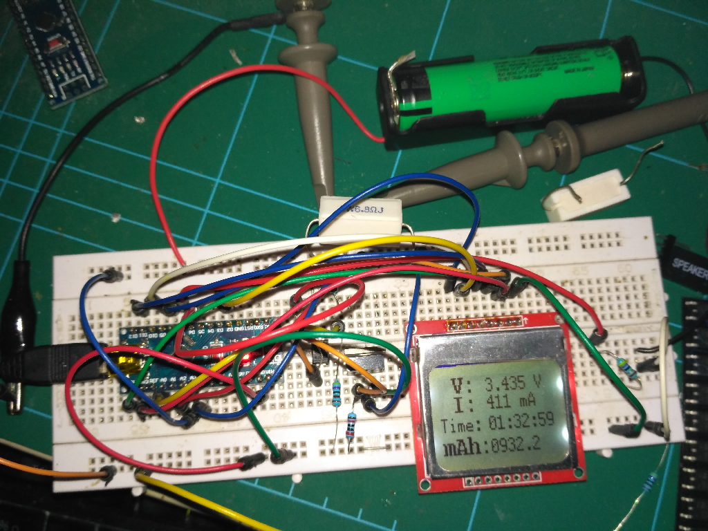 DIY Li-ion Capacity Tester ! : 8 Steps (with Pictures) - Instructables