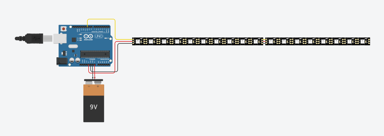 Rainbow Light Painting With Adressable Leds : 5 Steps - Instructables