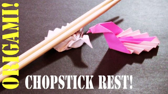 Crane/Duck Chopstick Rest Origami Tutorial! - Instructables