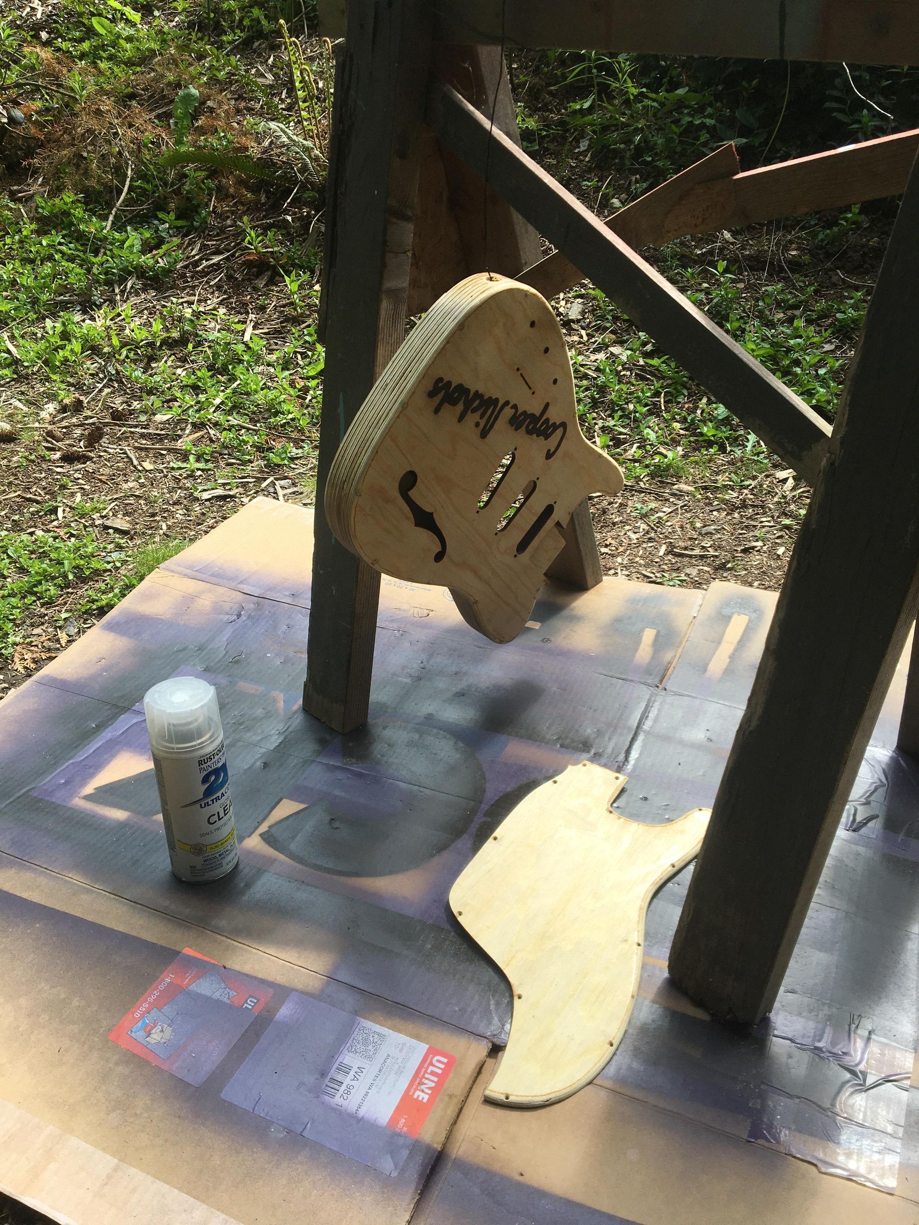 Custom CNC Electric Guitar & Case With Mobile BUILT IN Amp! : 9 Steps ...