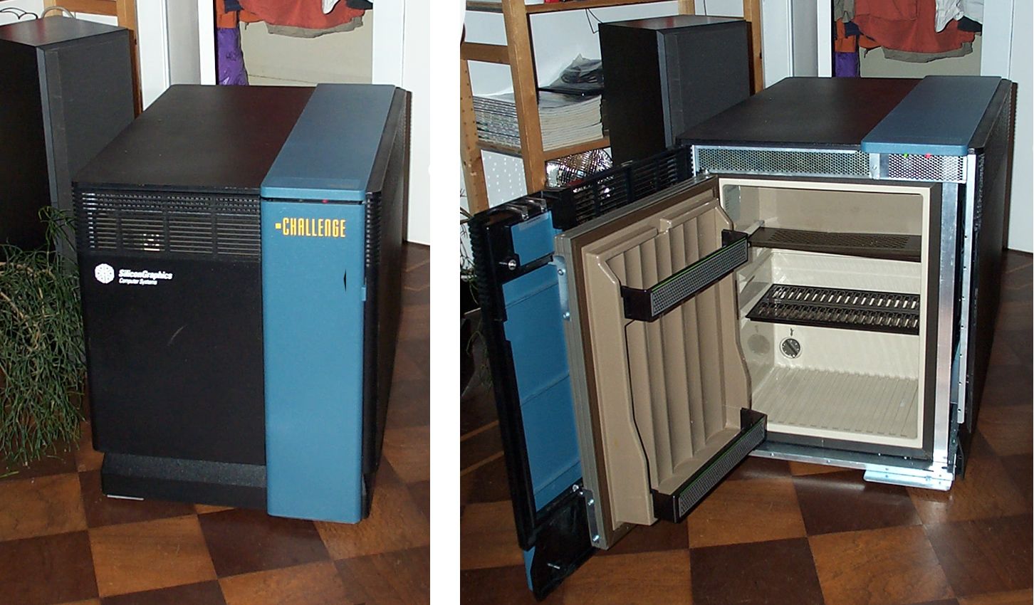 The Silicon Graphics Refrigerator Project : 9 Steps (with Pictures ...