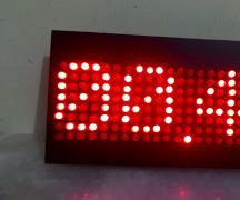 Made Clock Matrix With 192 LED : 4 Steps - Instructables