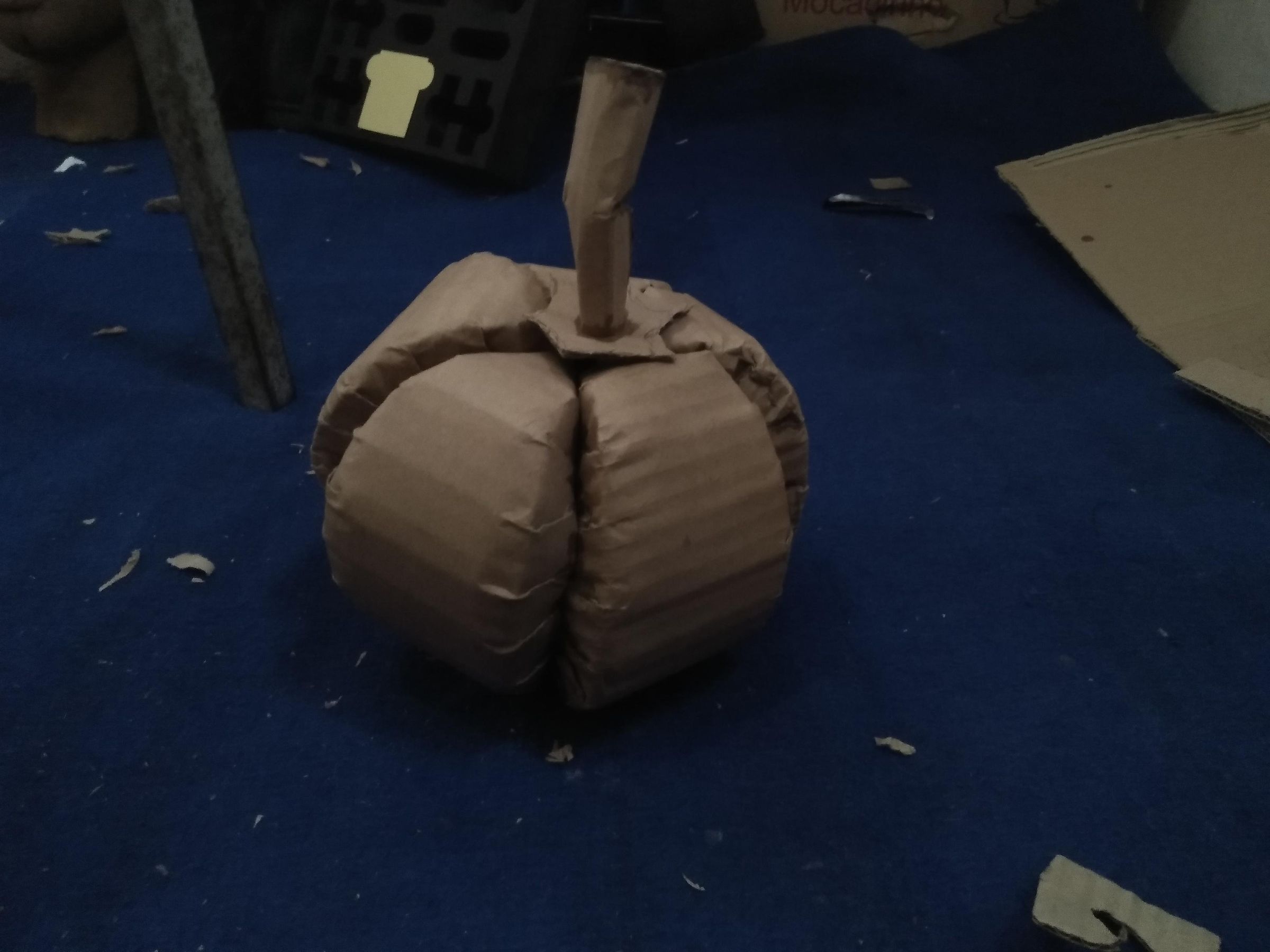 Pumpkin Made From Cardboard : 7 Steps (with Pictures) - Instructables