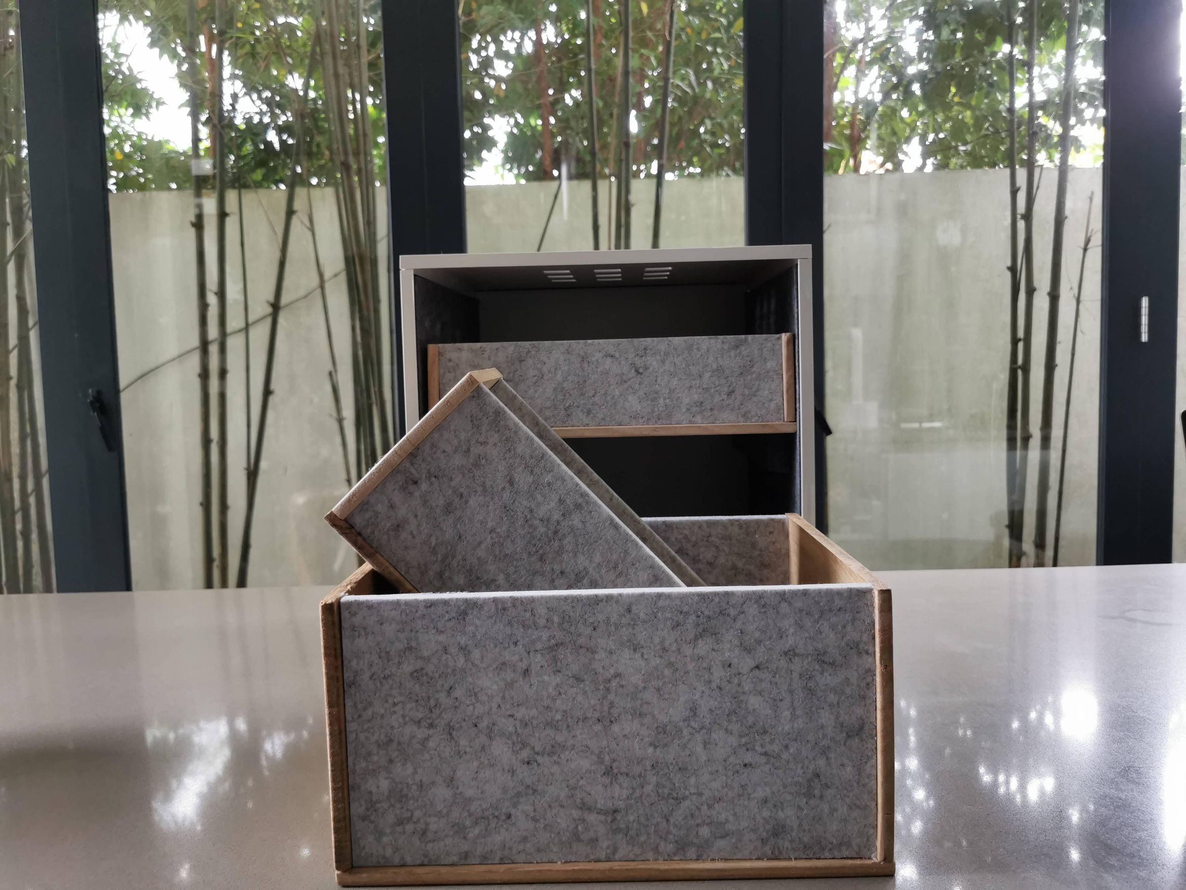 Office in a Box - Standing Desk With Storage : 7 Steps (with Pictures ...