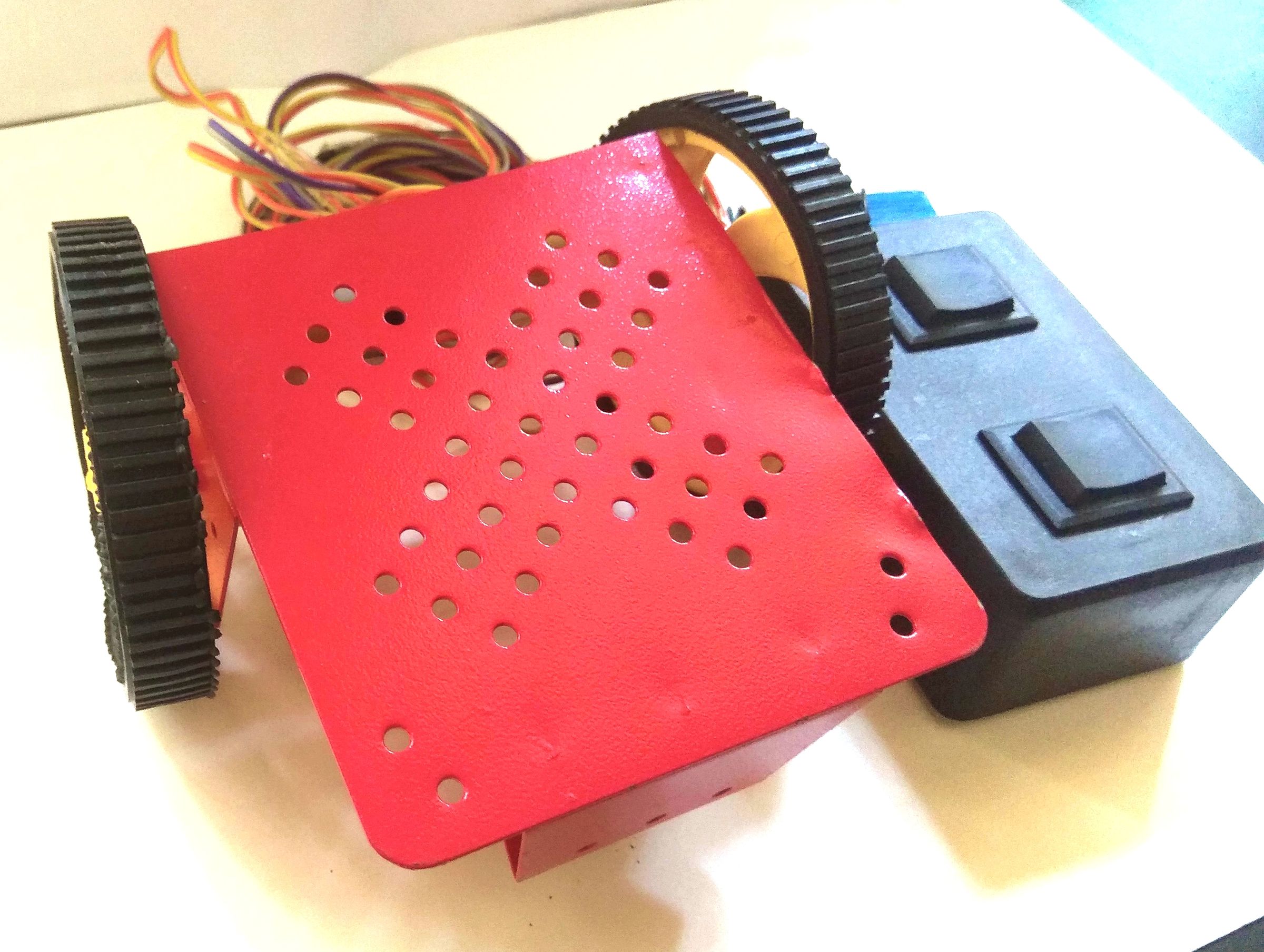Wired Remote Control Robot : 4 Steps - Instructables