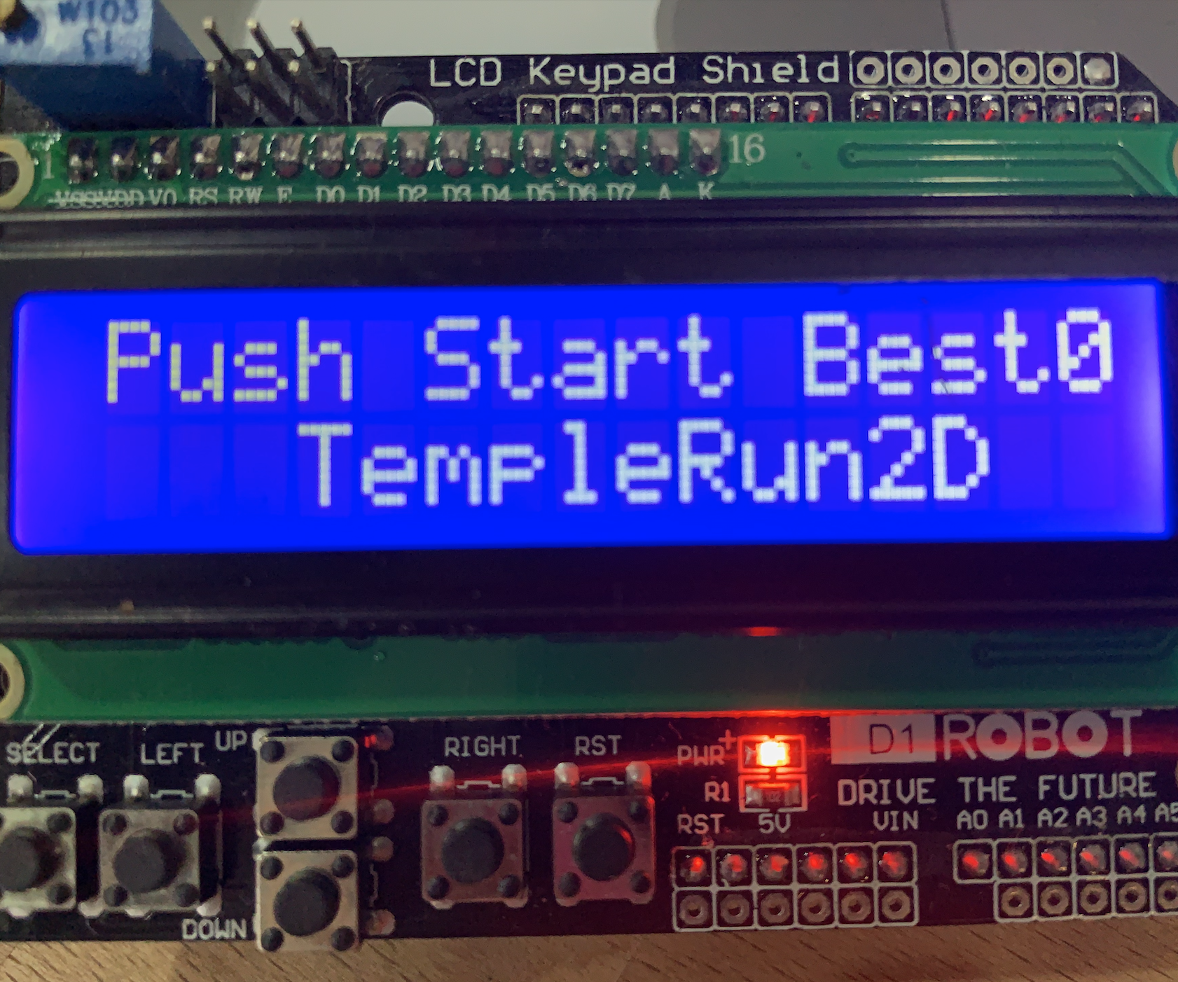 Lcd Running Game : 4 Steps - Instructables