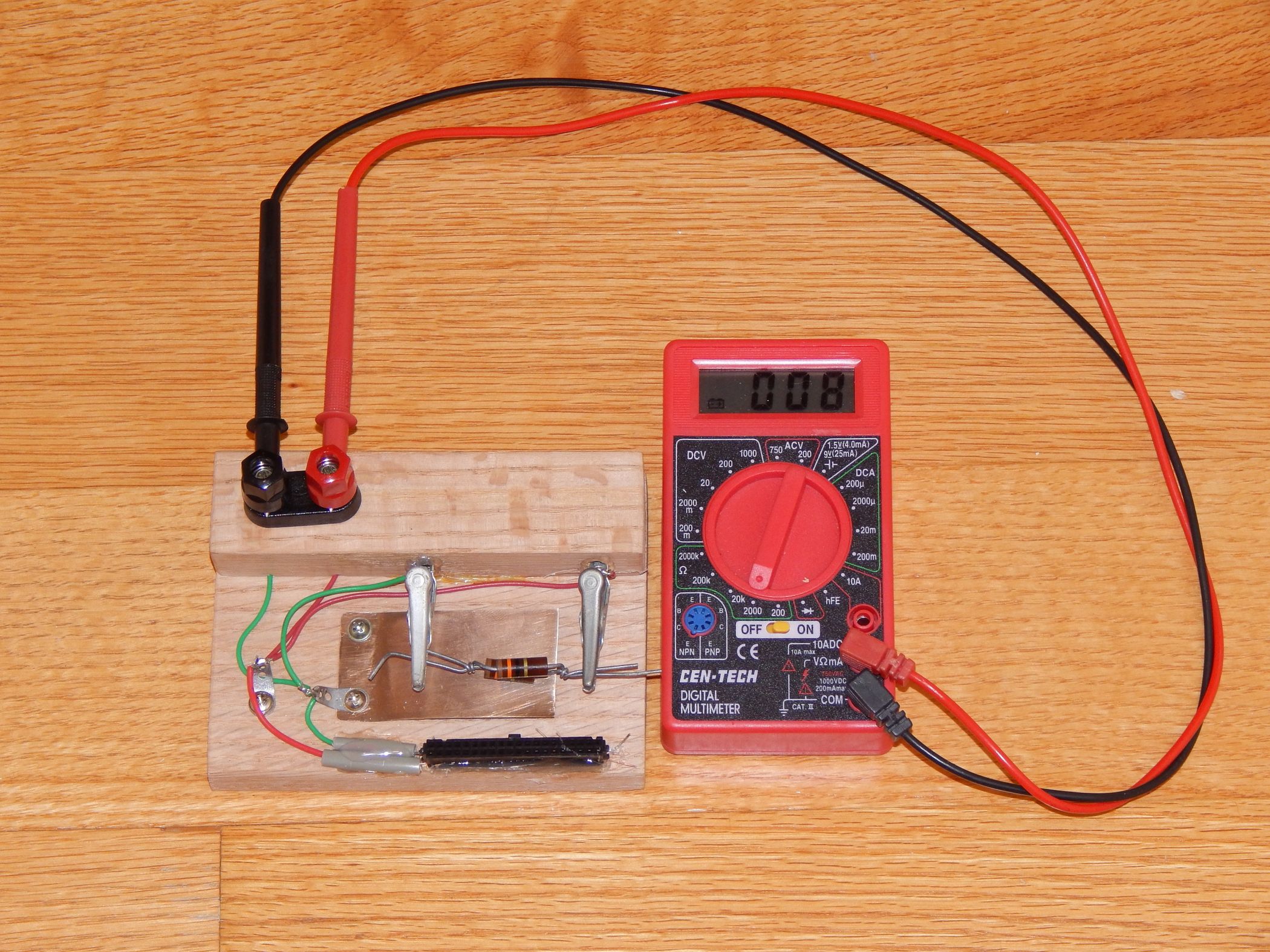 Third Hand for Your Multimeter : 5 Steps (with Pictures) - Instructables