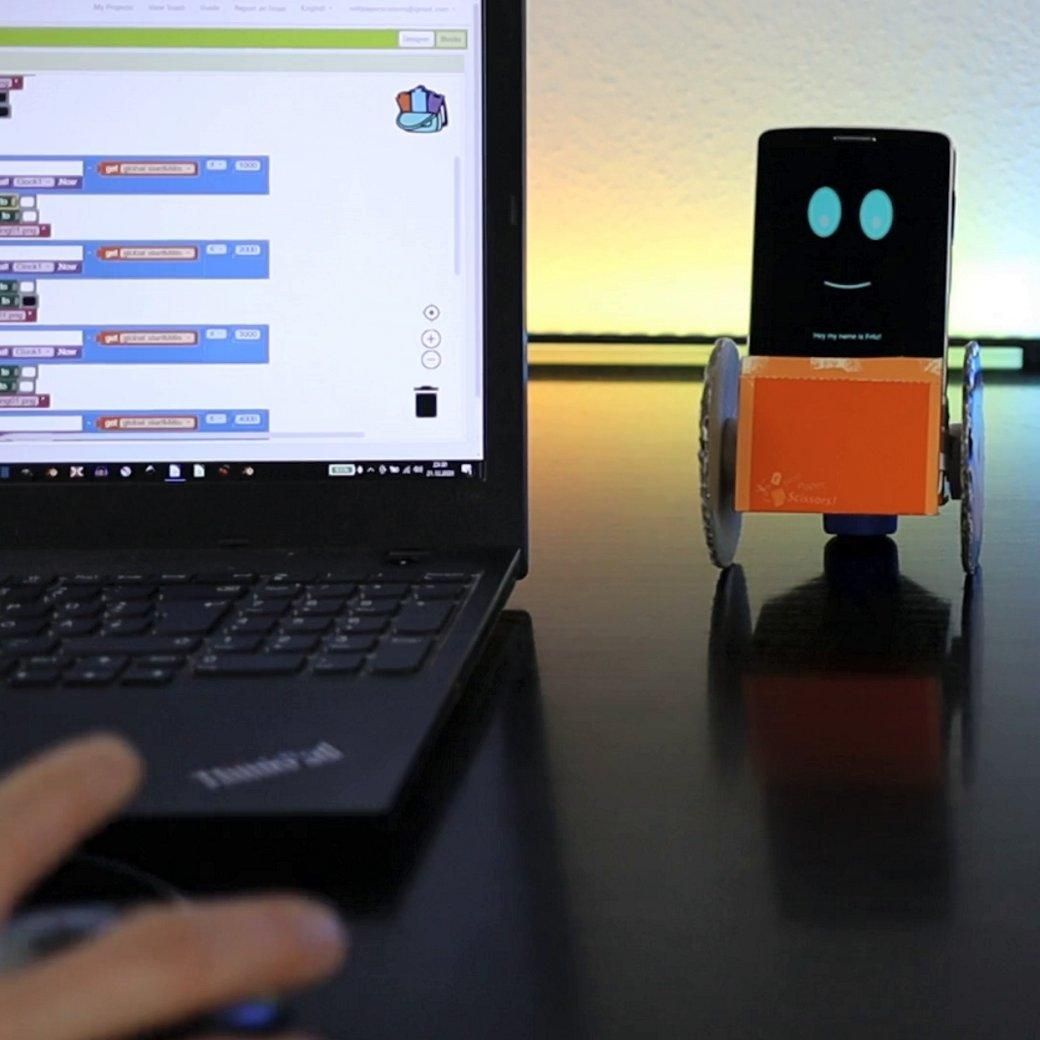 DIY Robotics Plattform Using a Smartphone and Paper Circuits : 11 Steps ...