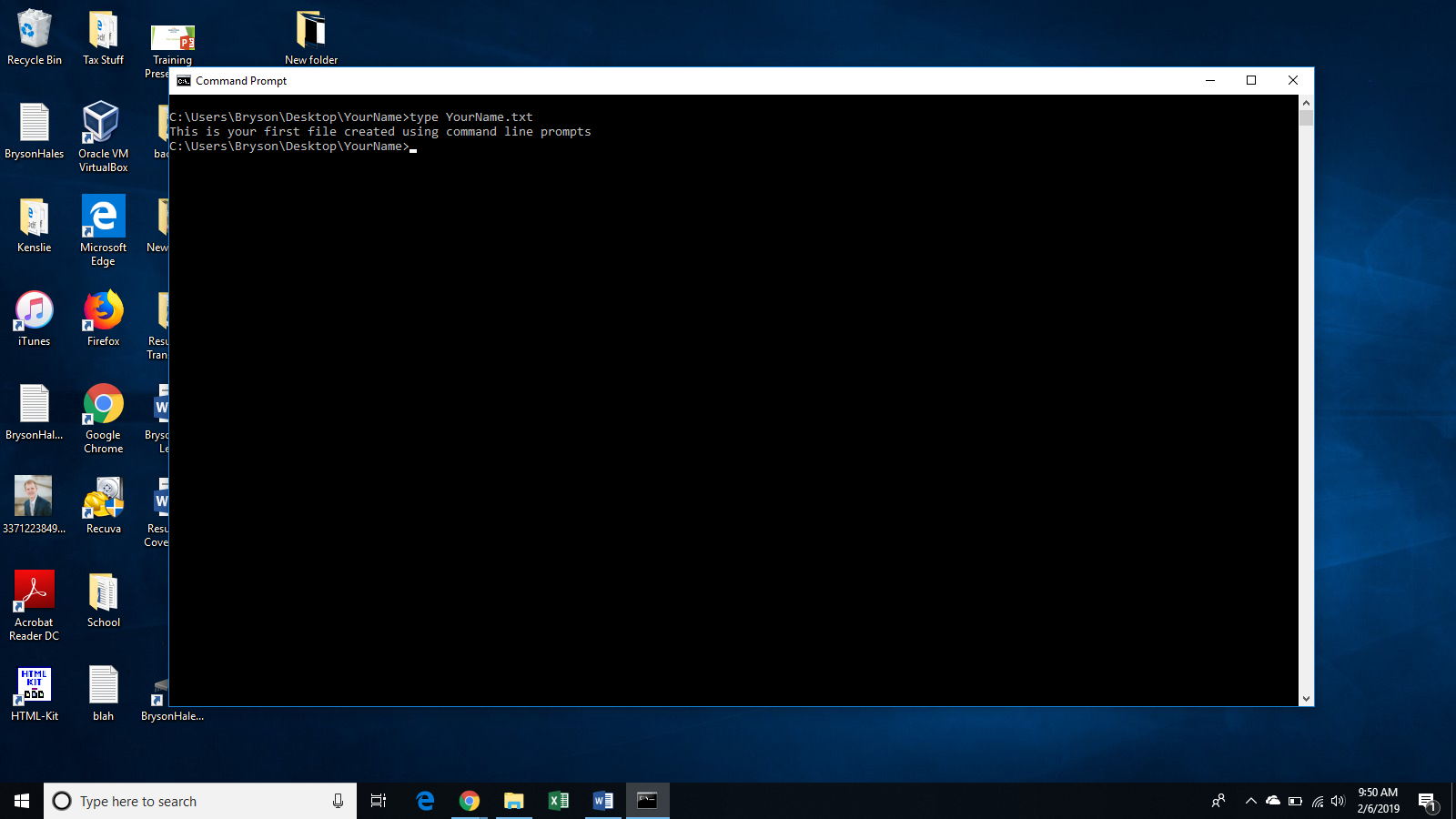 Creating Files Using Windows DOS Commands : 16 Steps - Instructables