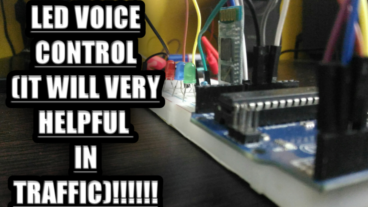 LED Voice Control (it Will Helpful in Traffic) : 5 Steps - Instructables